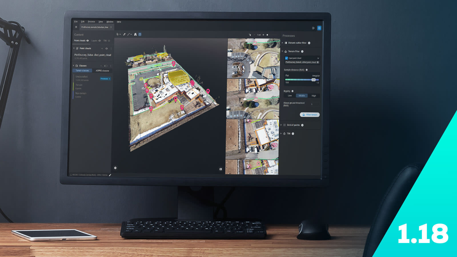 PIX4Dsurvey 1.18: measure volumes and new Pix4D workflows | Pix4D