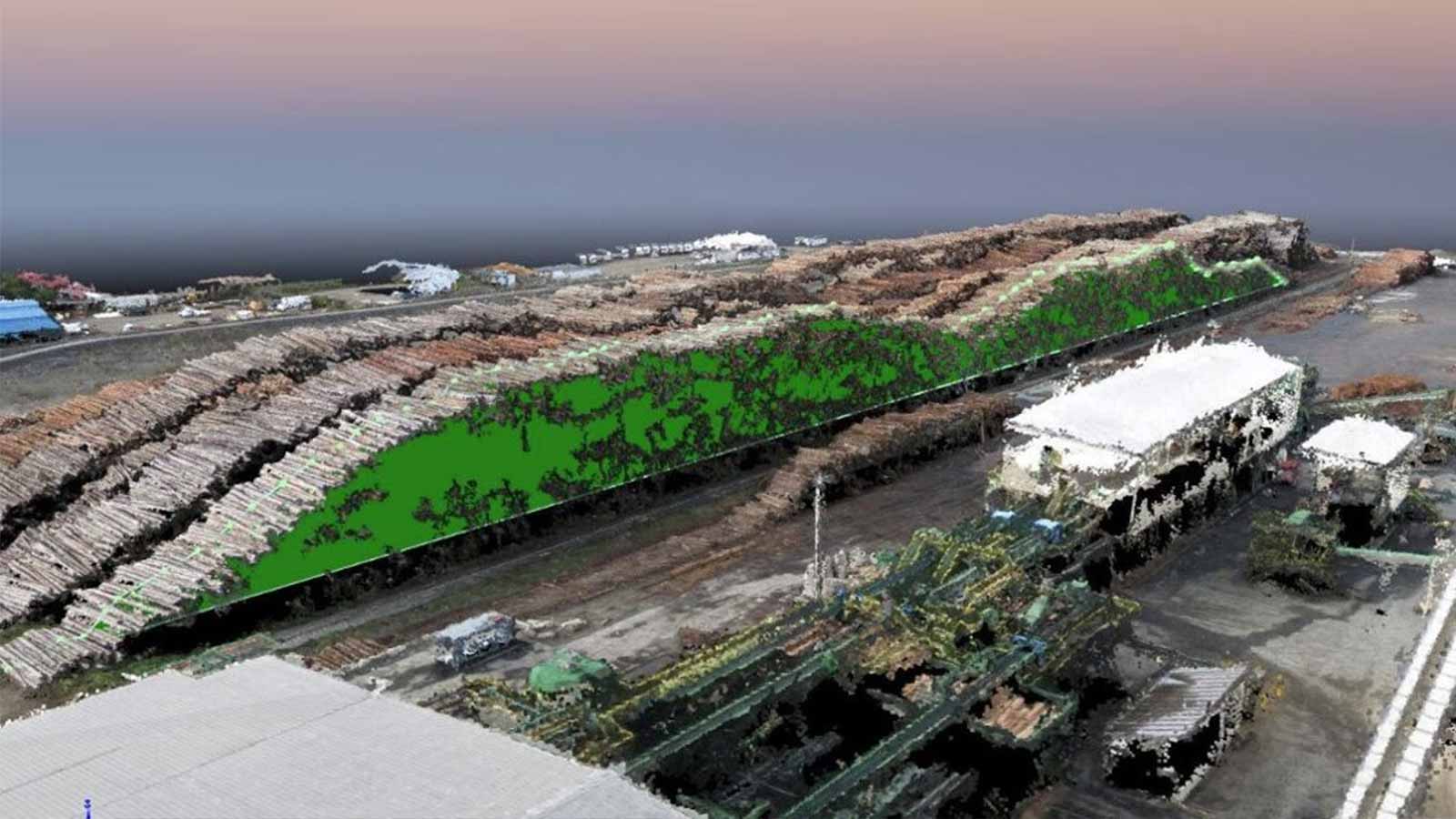 The secret to measuring material piles: the right tools | Pix4D