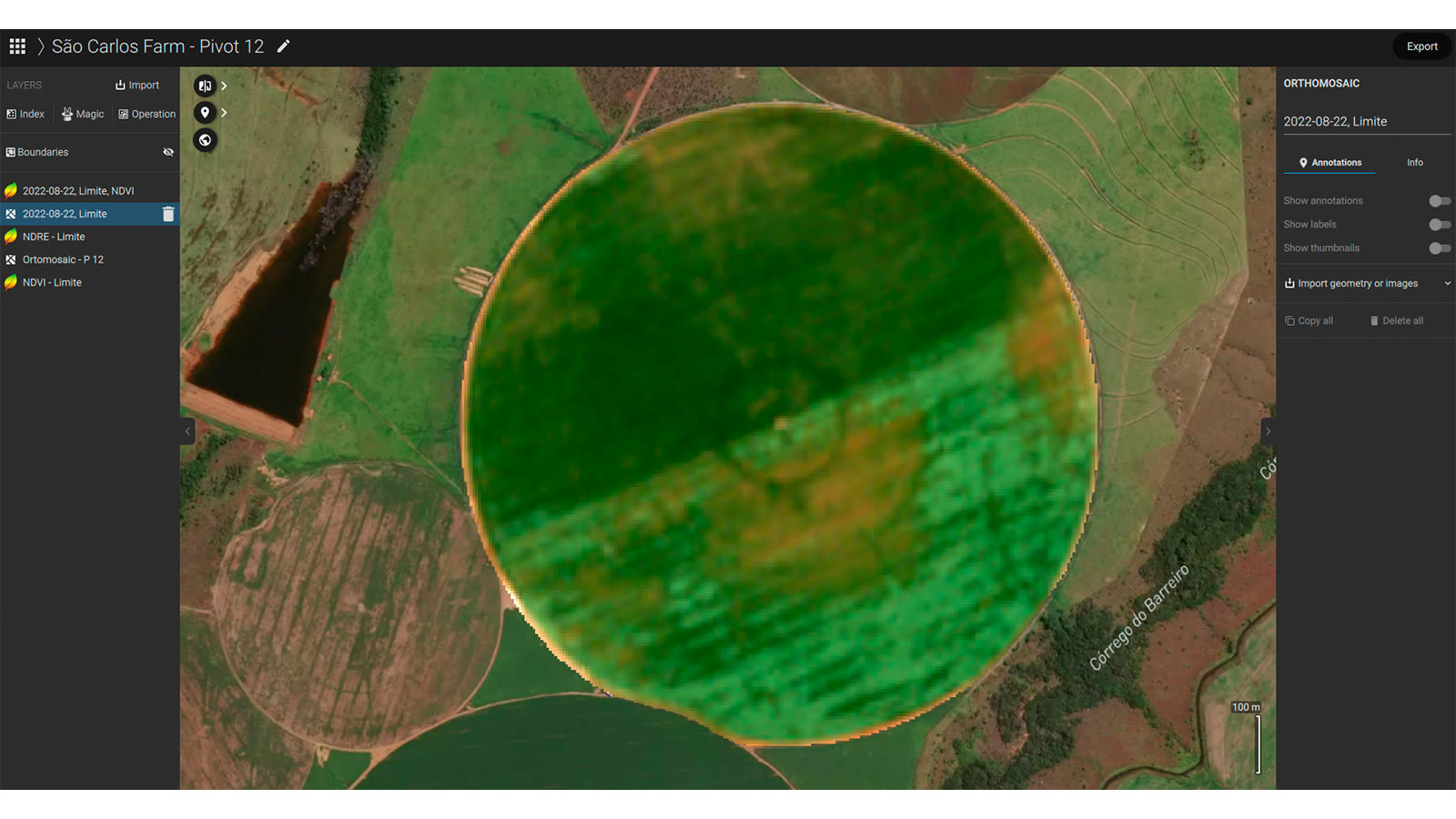 Increasing yield on a wheat field in Brazil with PIX4Dfields | Pix4D