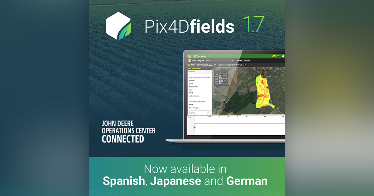 Pix4Dfields 1.7: best practices for digital agriculture | Pix4D