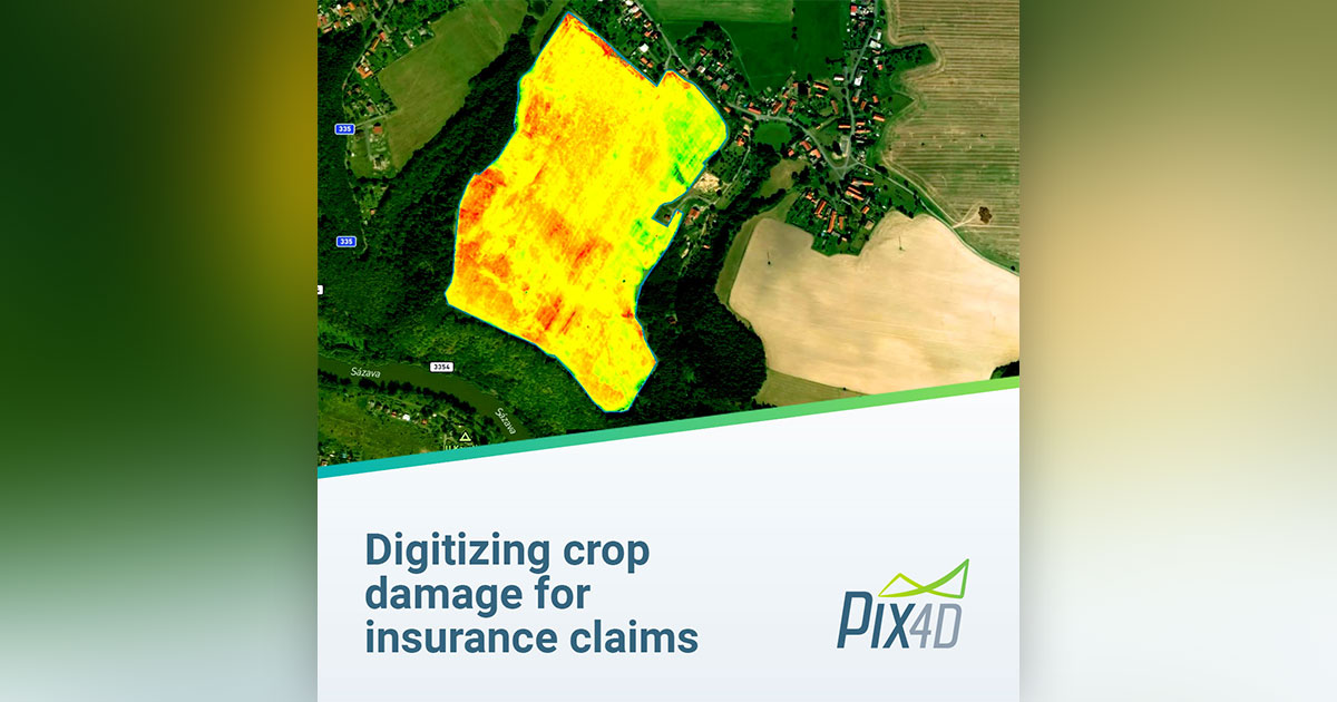 Digitizing crop damage for insurance claims | Pix4D