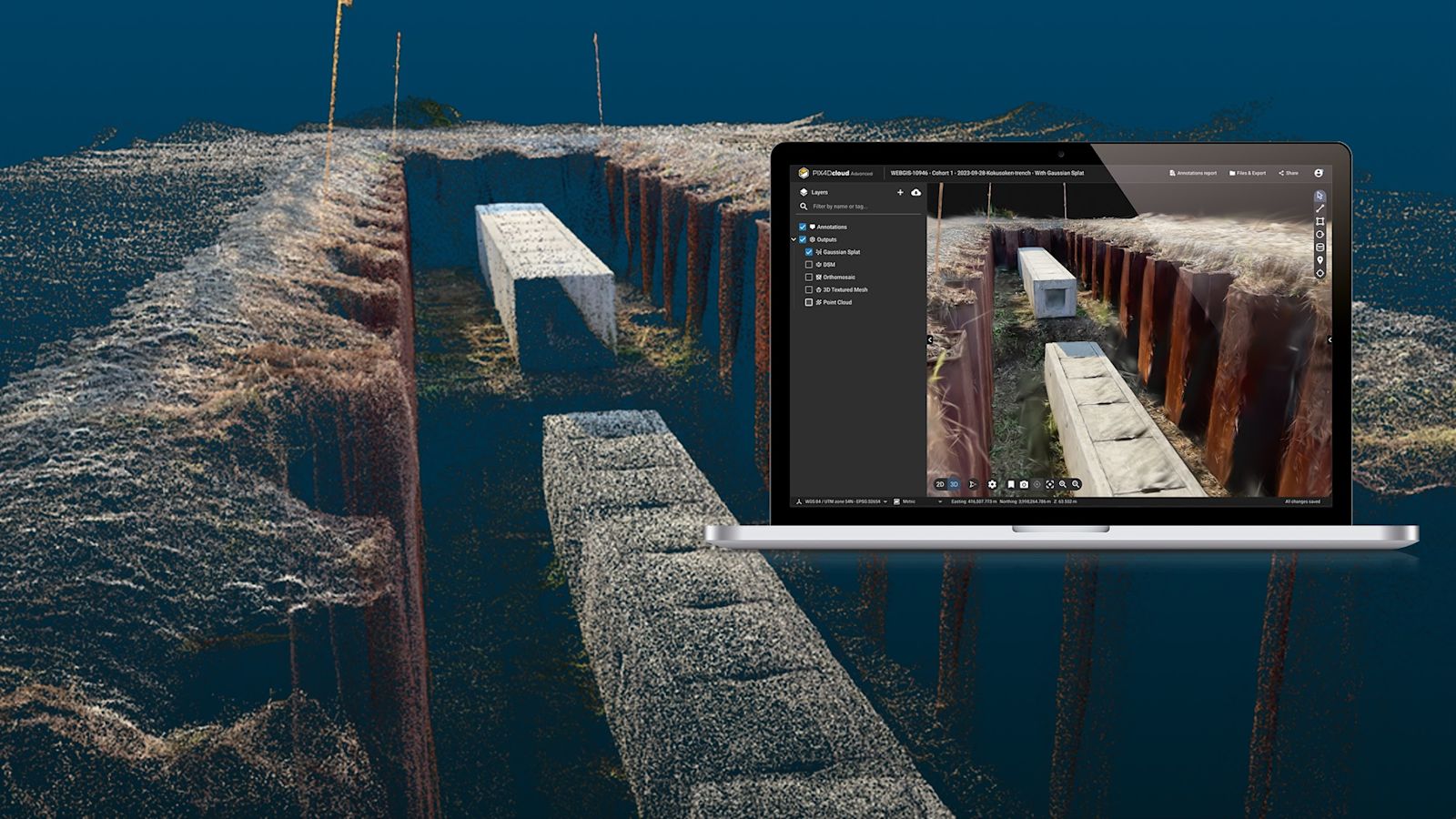 Gaussian splatting at Pix4D: a new era of 3D visualization | Pix4D