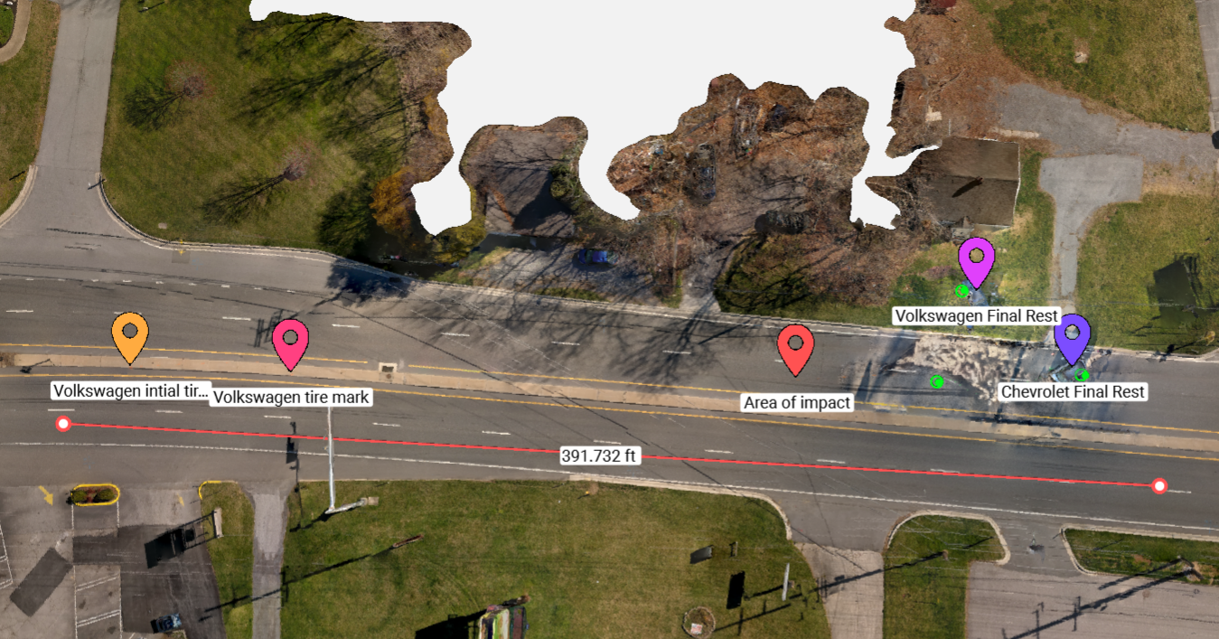 Interview: forensic accident reconstruction with PIX4D | Pix4D