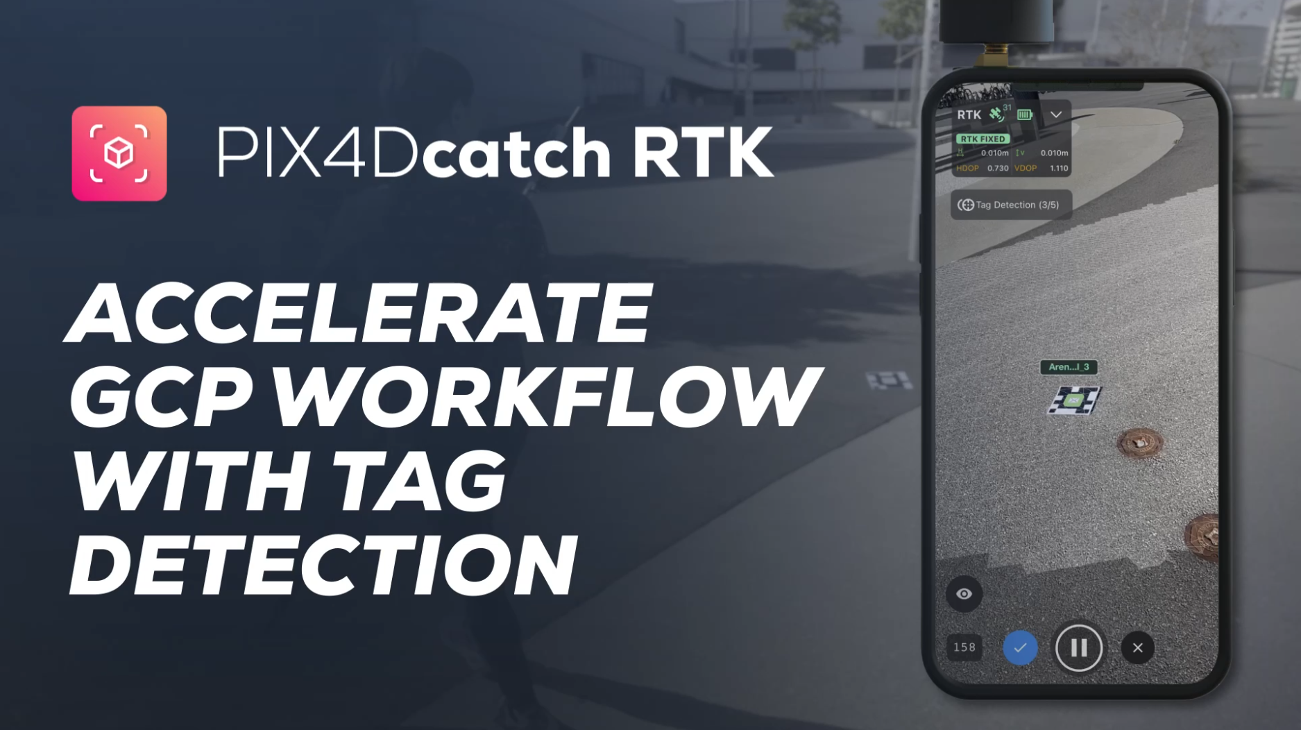 Accelerate GCP workflow with Tag Detection in PIX4Dcatch | Pix4D