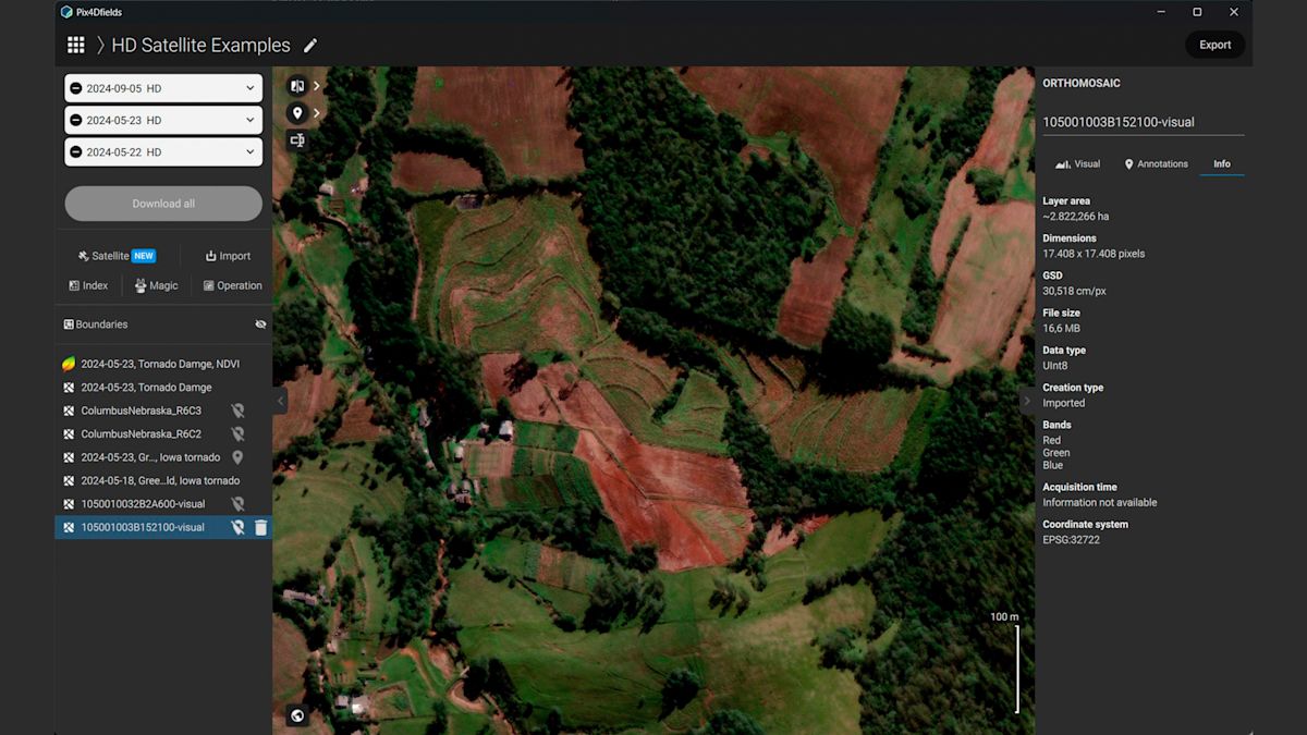 Pix4D and Vantor: a new era of spatial precision agriculture | Pix4D