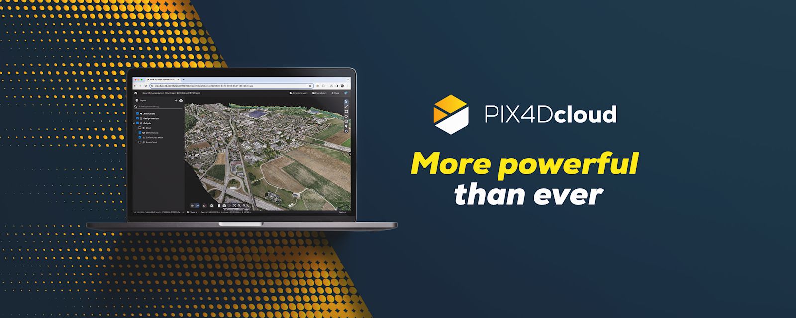 PIX4Dcloud's powerful and improved new 3D maps pipeline | Pix4D