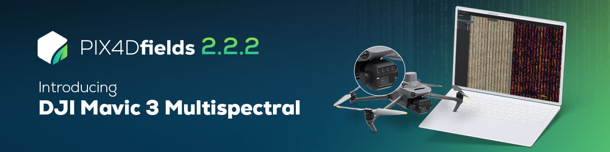 DJI Mavic 3 Multispectral dataset | Pix4D