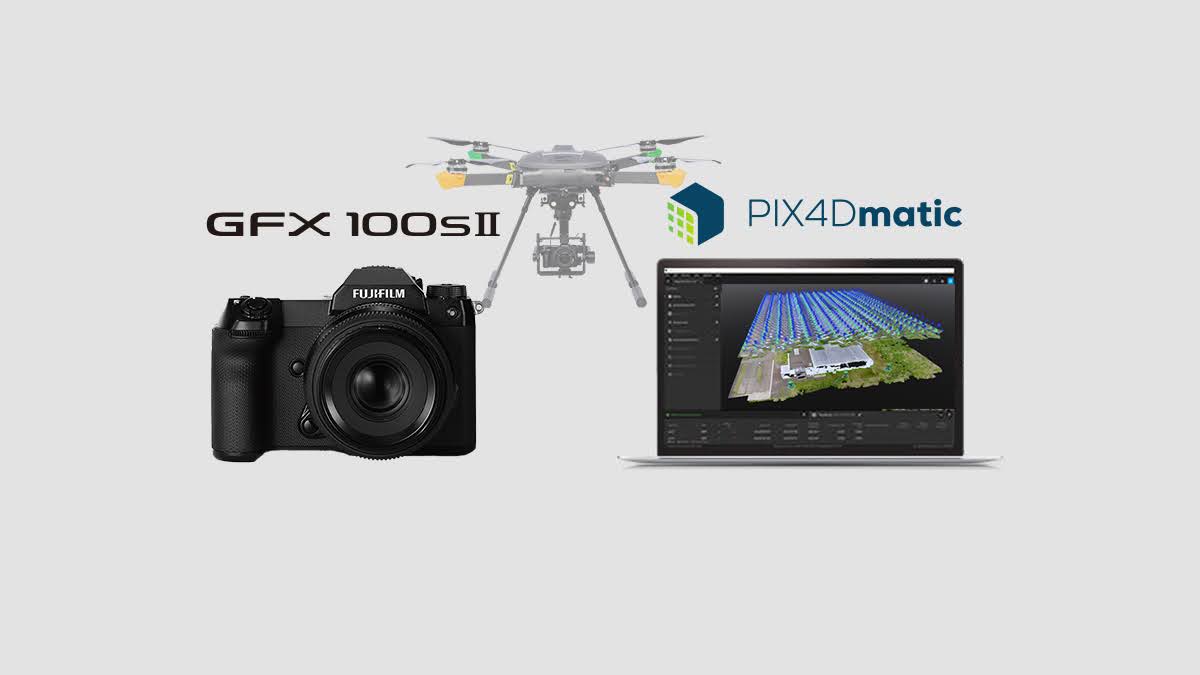 PIX4Dmatic now supports processing for FUJIFILM GFX100S II | Pix4D