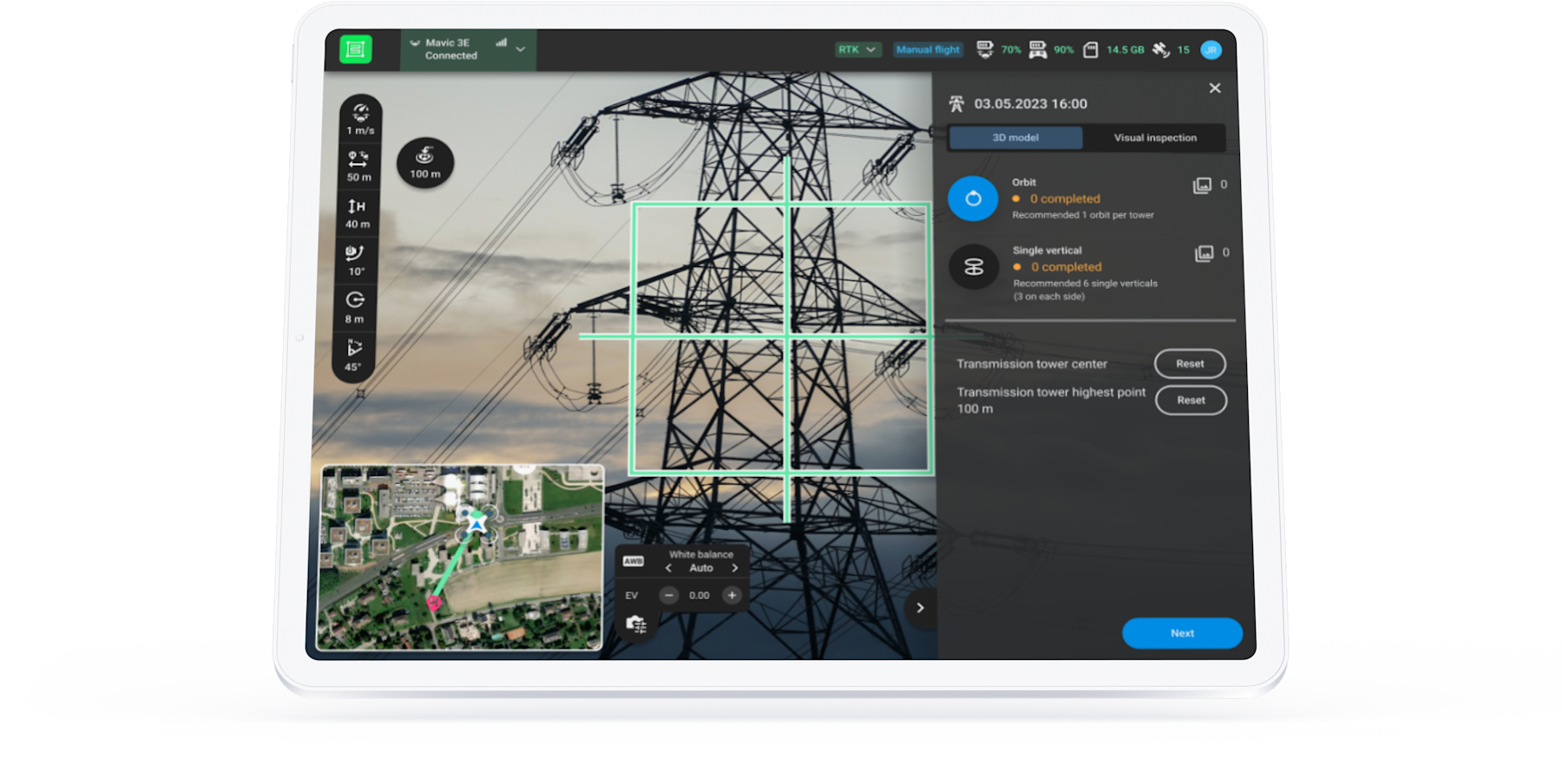 PIX4Dcapture Pro: 3D 매핑을 위한 전문 드론 비행 및 임무 계획 모바일 앱 | Pix4D