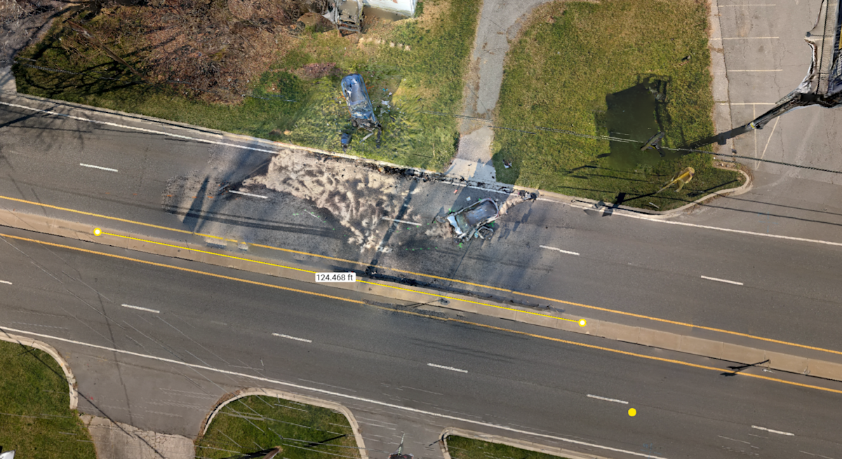 Interview: forensic accident reconstruction with PIX4D | Pix4D
