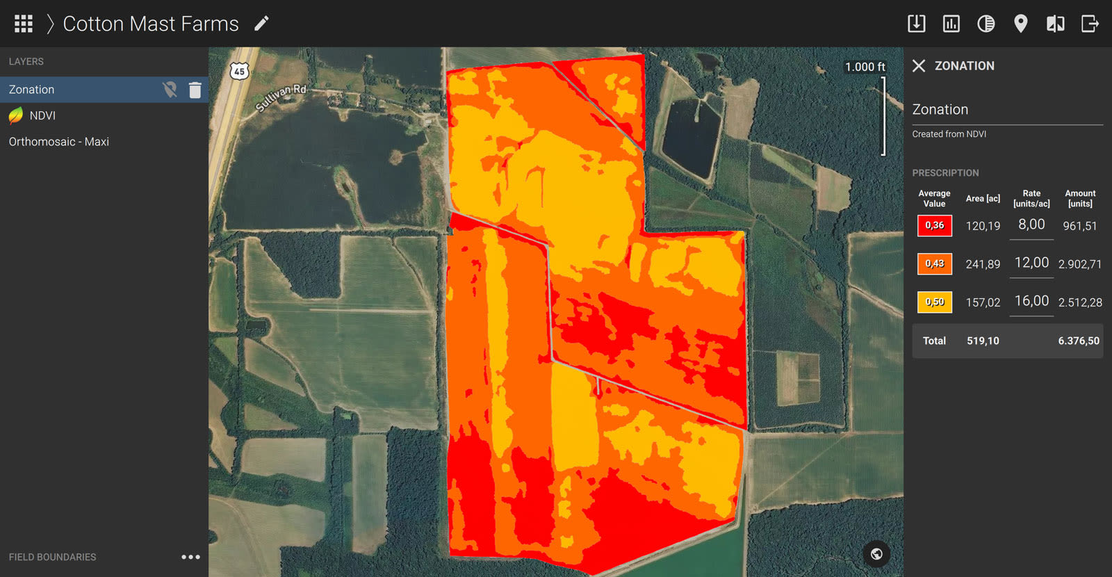 Applying Pix in cotton with PIX4Dfields | Pix4D