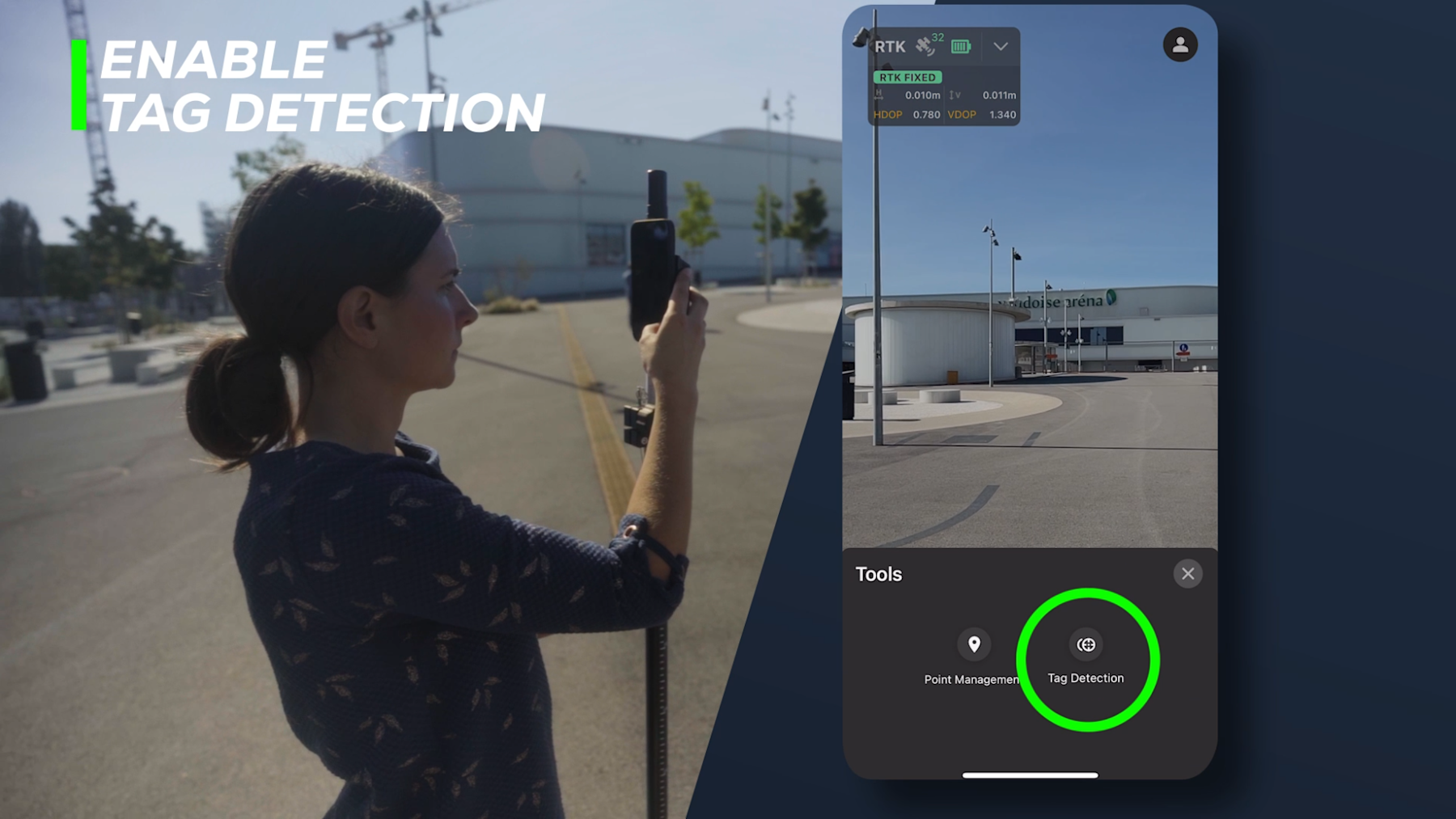 Accelerate GCP workflow with Tag Detection in PIX4Dcatch | Pix4D