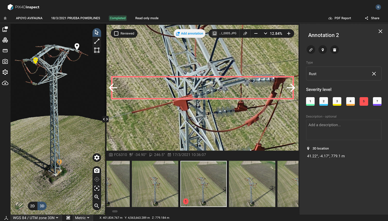 60% faster transmission tower inspections with drones | Pix4D