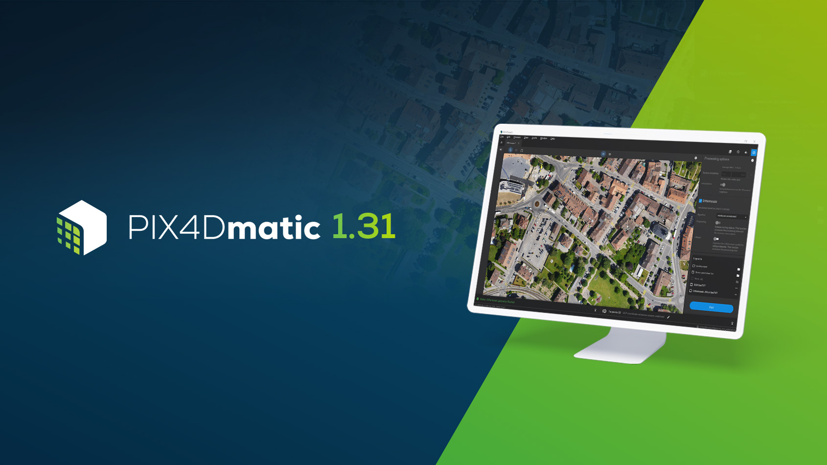 PIX4Dmatic 1.31: faster orthomosaics, and improved mesh! | Pix4D