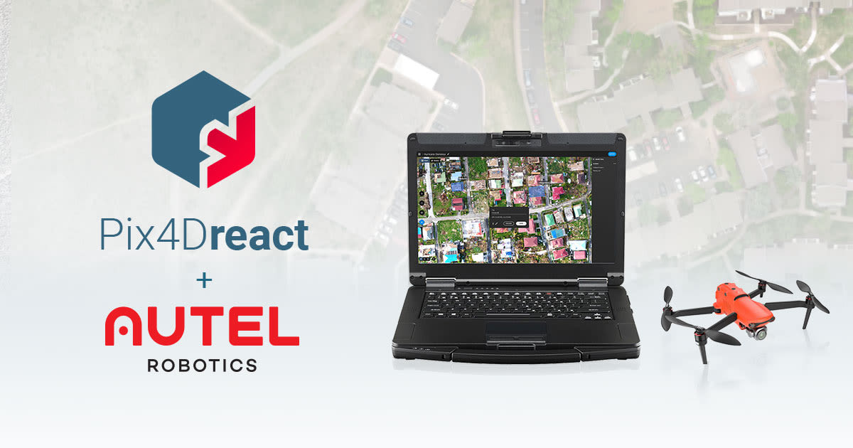 New Autel + Pix4Dreact bundle for public safety | Pix4D