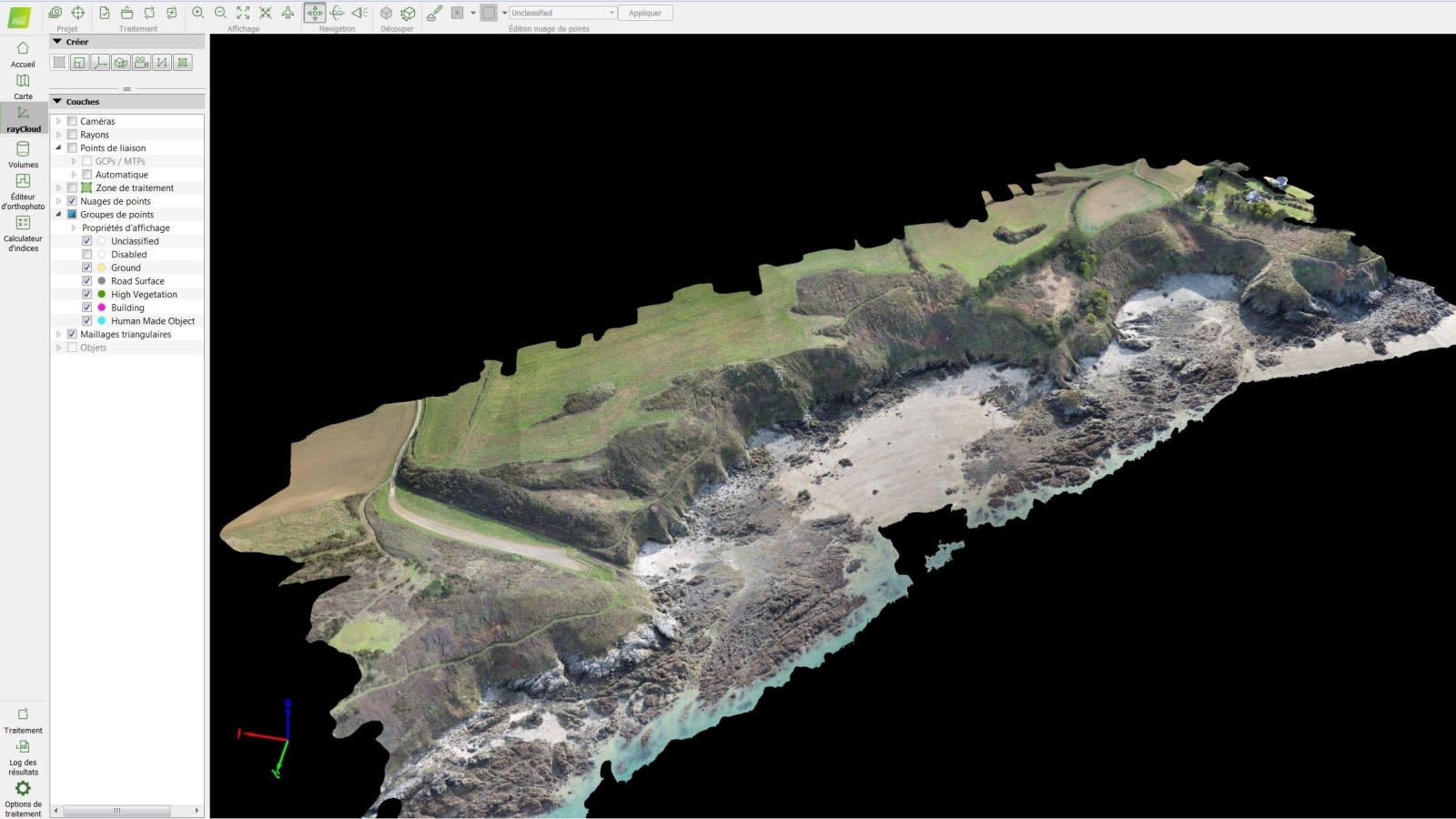 Mapping clifftop hazards and coastal erosion using drones | Pix4D