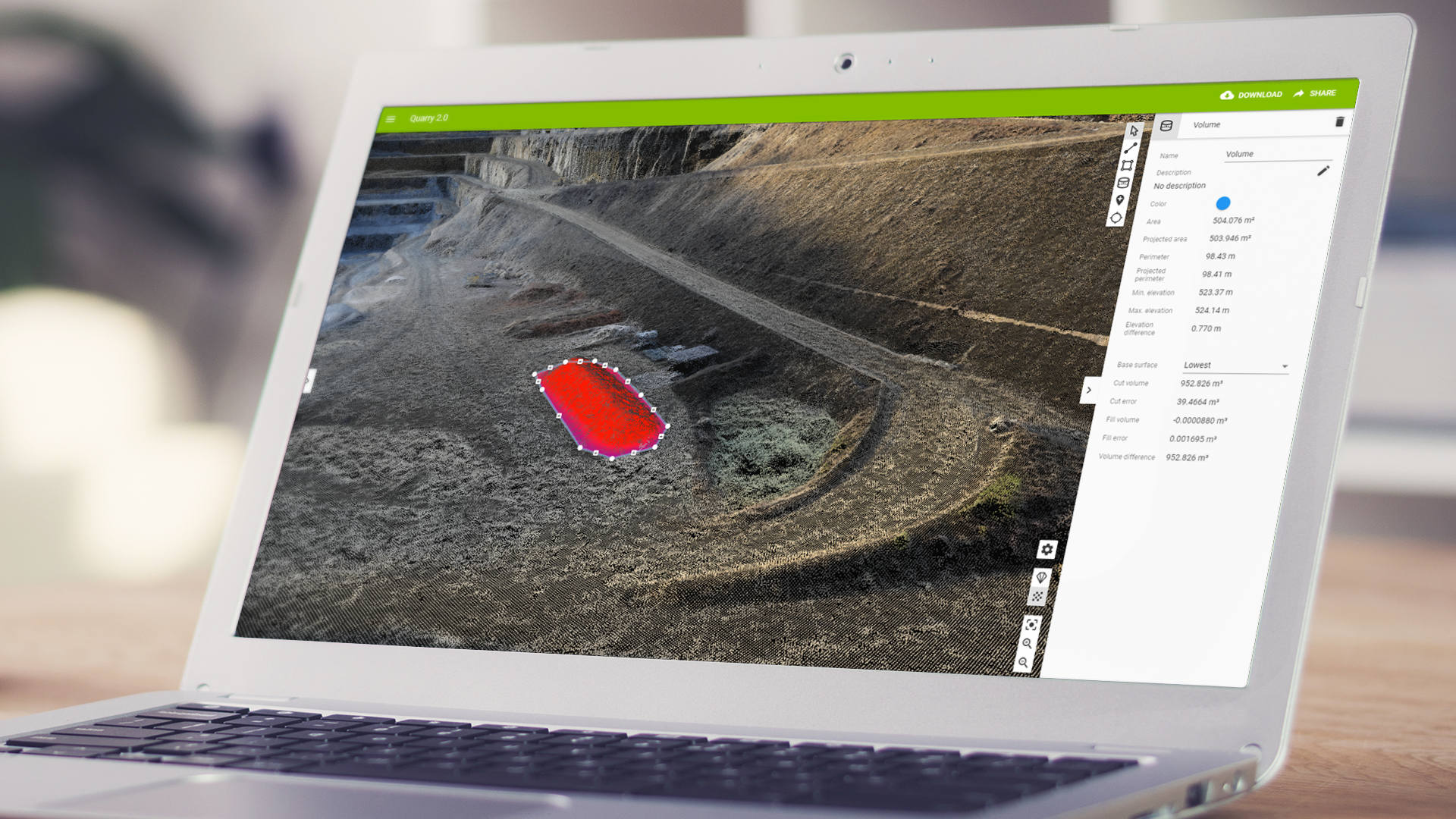 Volume calculations on Pix4D Cloud | Pix4D