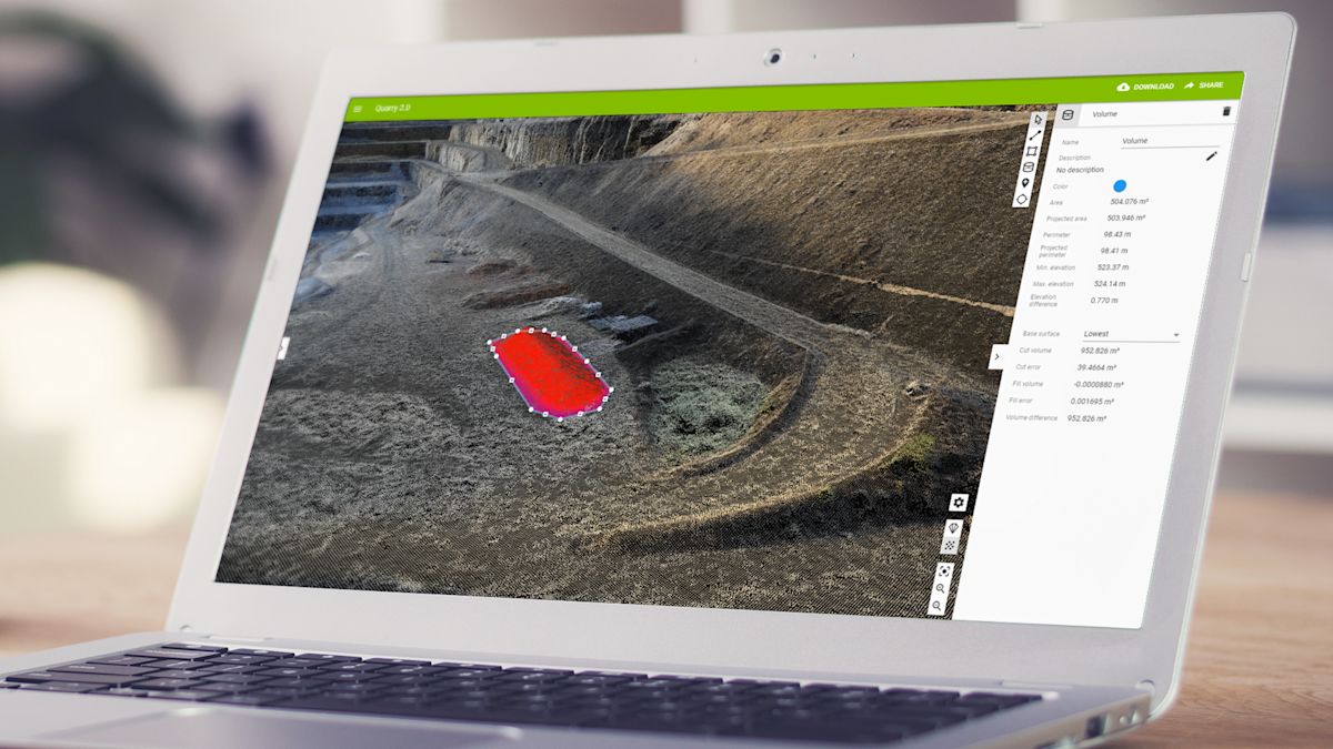 Volume calculations on Pix4D Cloud | Pix4D