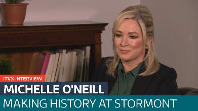 First Minister Michelle O'Neill sits down with UTV's Political Editor ...