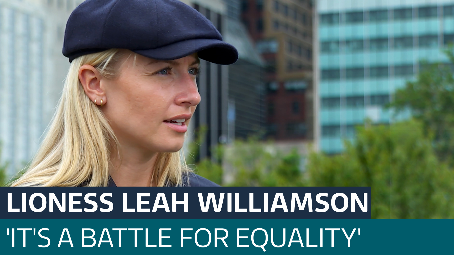 Lionesses captain Leah Williamson tells UN conference she 'walked into ...