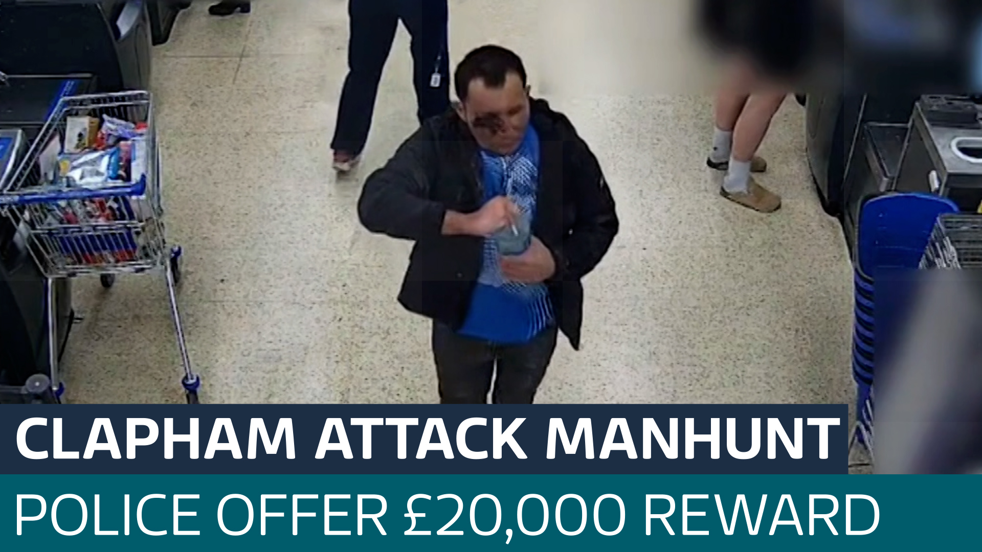 Police offer £20,000 reward for information linked to Clapham attack ...