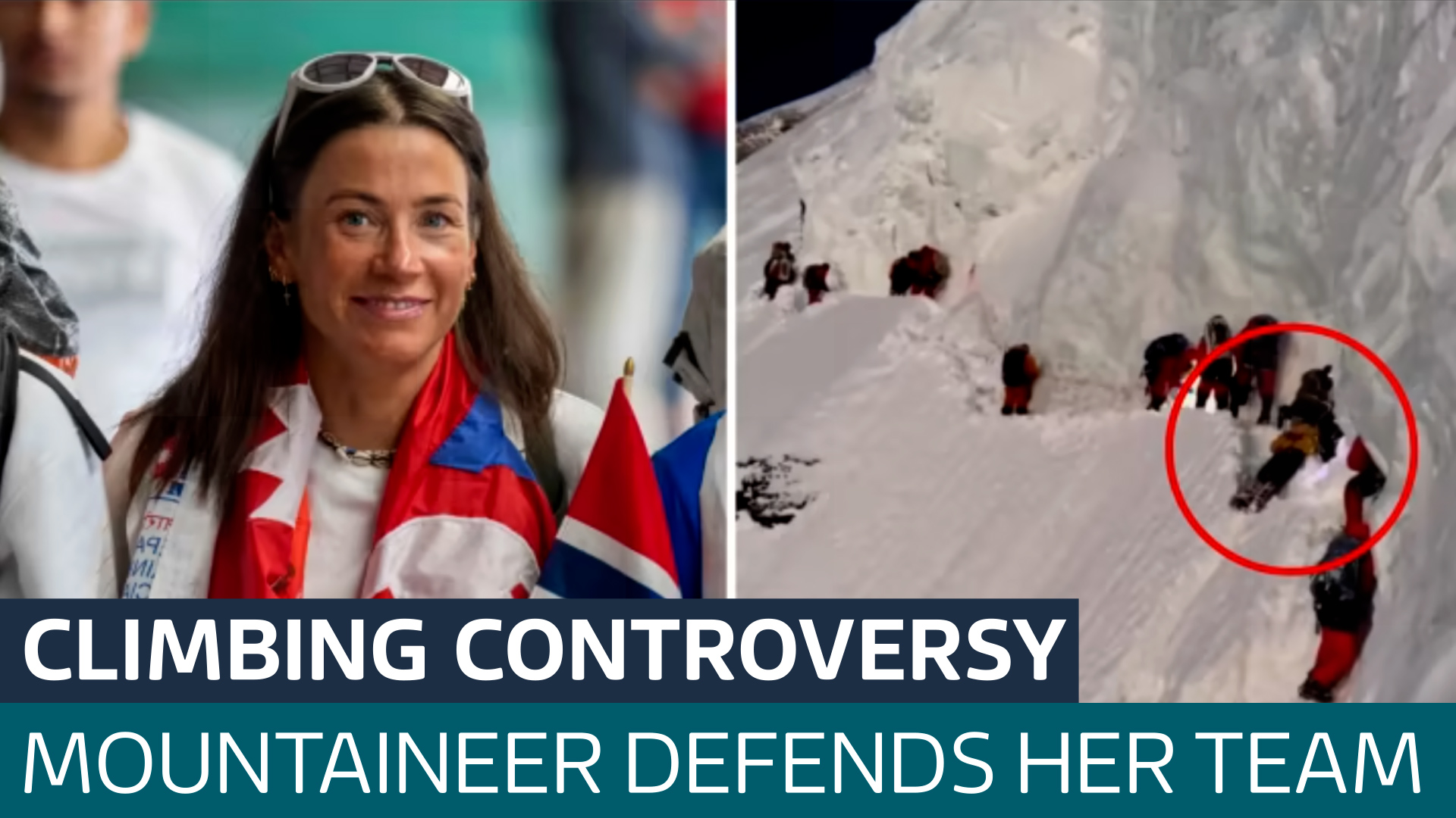 Record-breaking climber denies climbing over body of dying man during ...