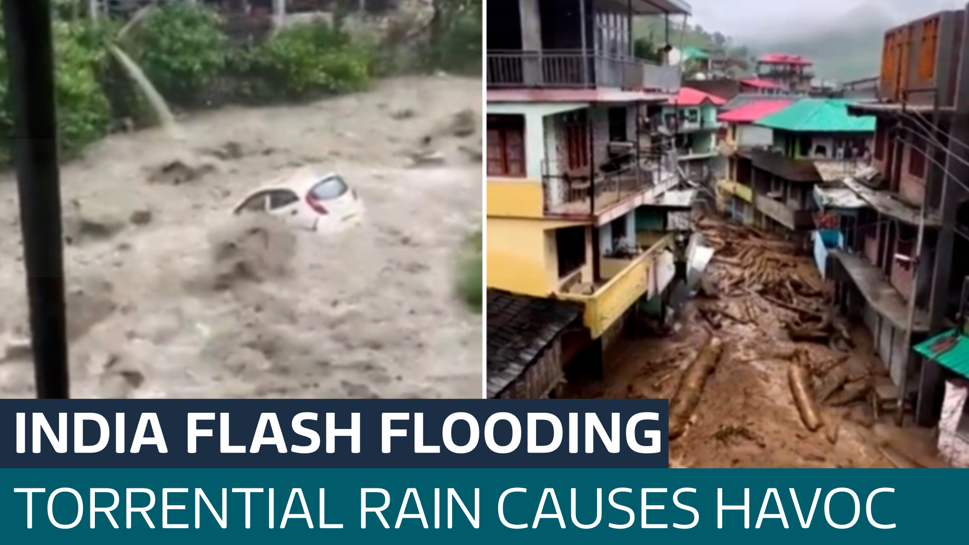 More than a dozen killed after flash floods in India - Latest From ITV News