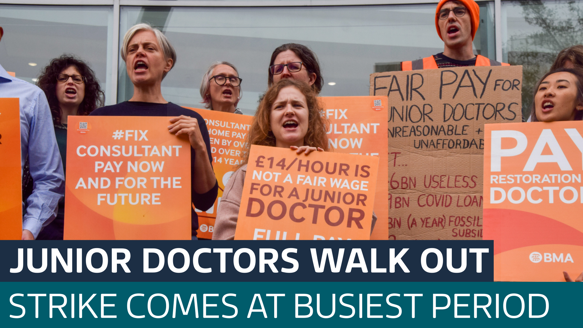 Hospital closes A&E department as doctors begin latest three-day strike ...