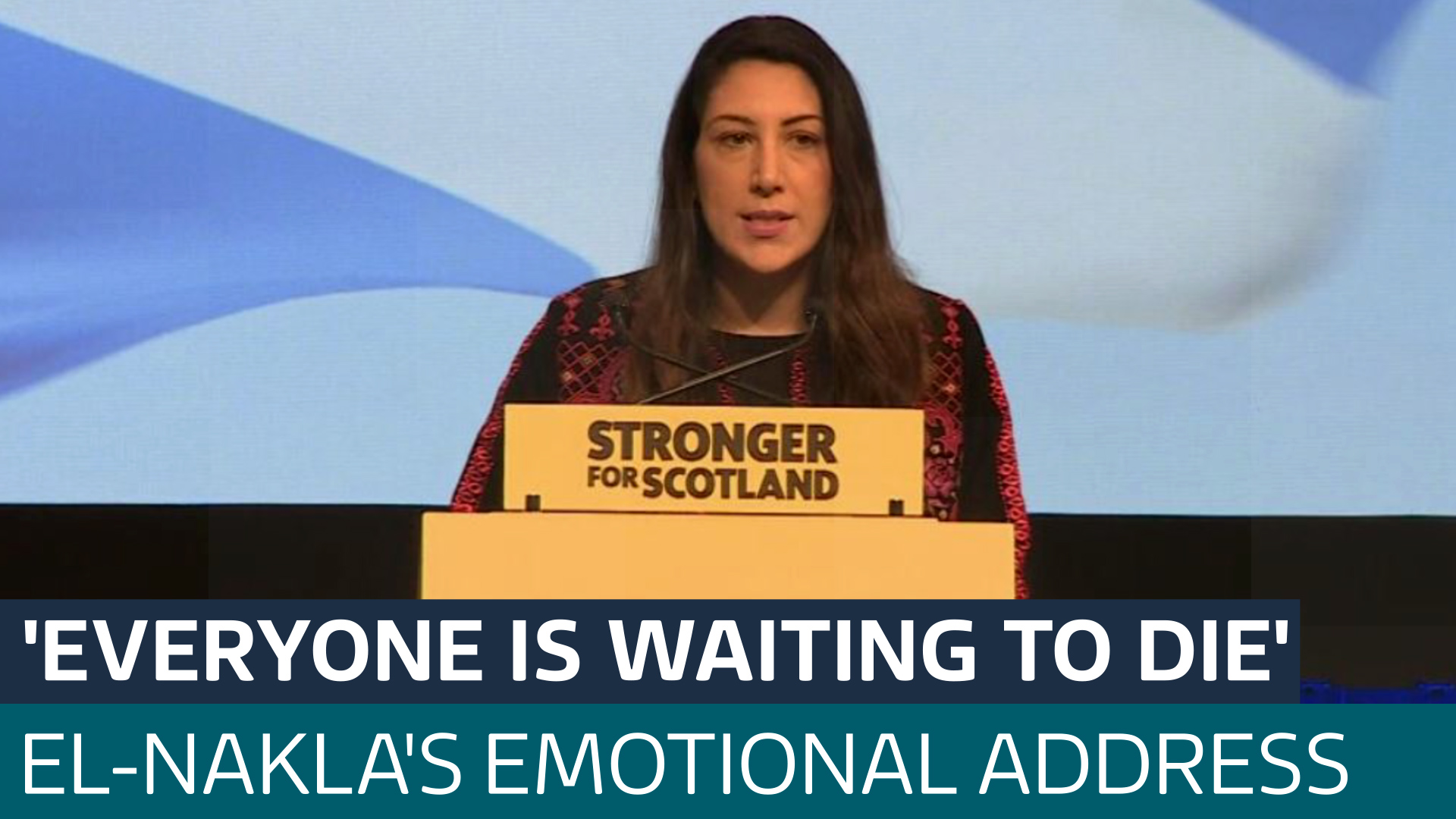 SNP leader's wife whose parents are trapped in Gaza makes emotional ...