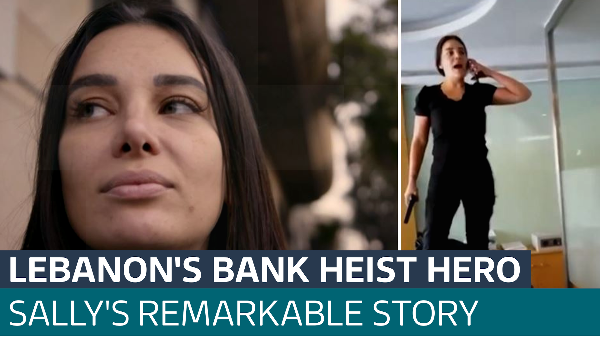 How a bank robber in Lebanon became a national hero - Latest From ITV News