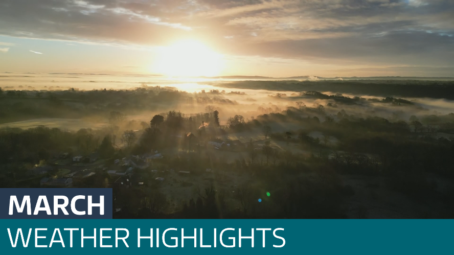 Our weather highlights as spring arrives - Latest From ITV News