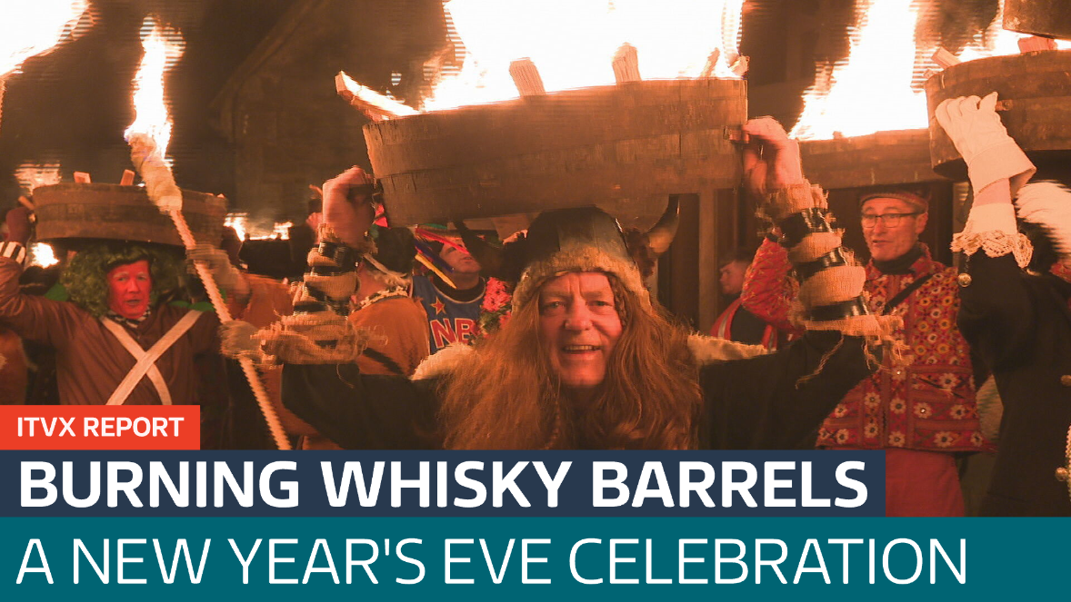 The Allendale Tar Bar'l festival sees 45 local men parading through a ...