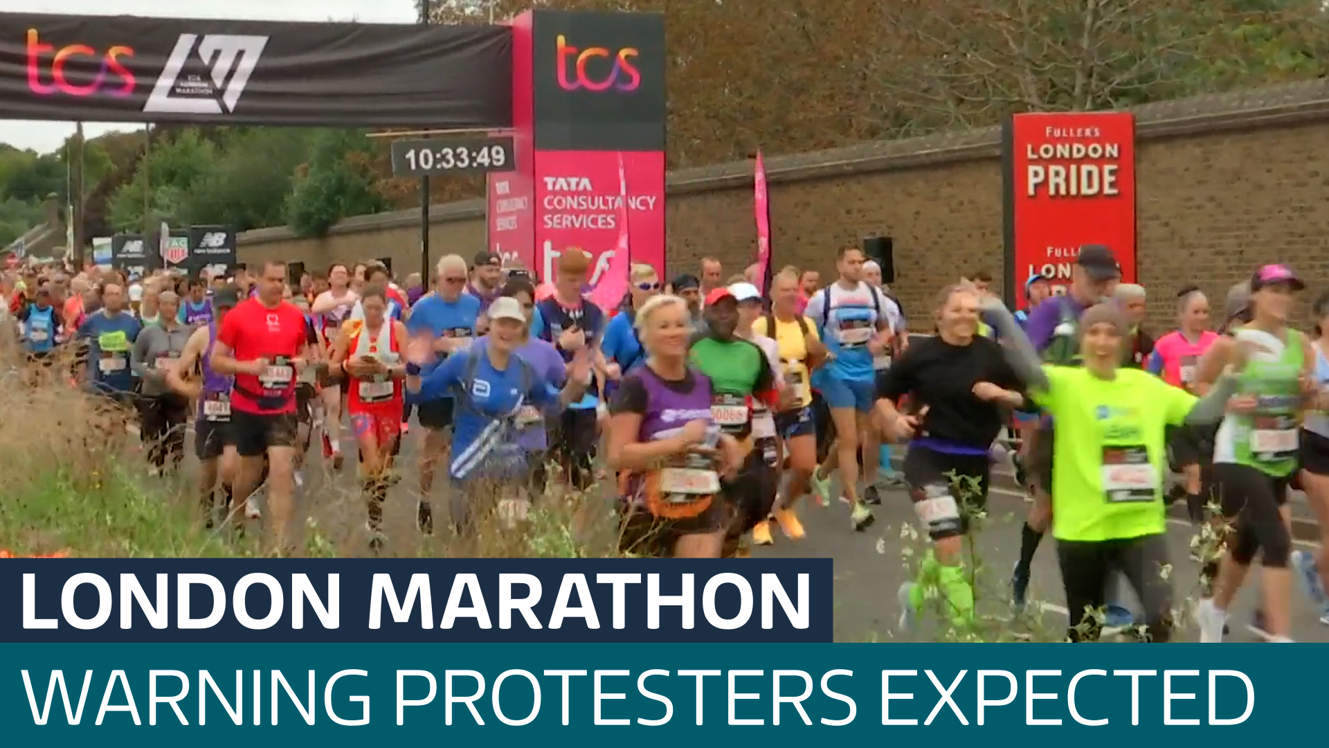 Police on standby for protest disruption at London Marathon - Latest ...
