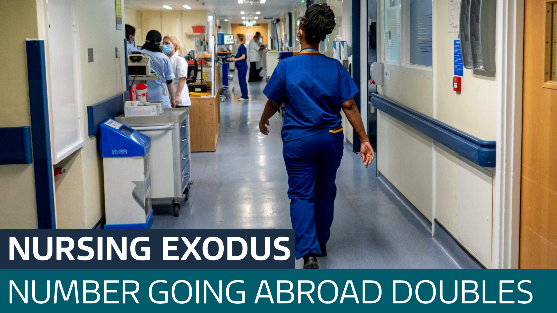 Number of nurses leaving England to work abroad more than doubles in a ...