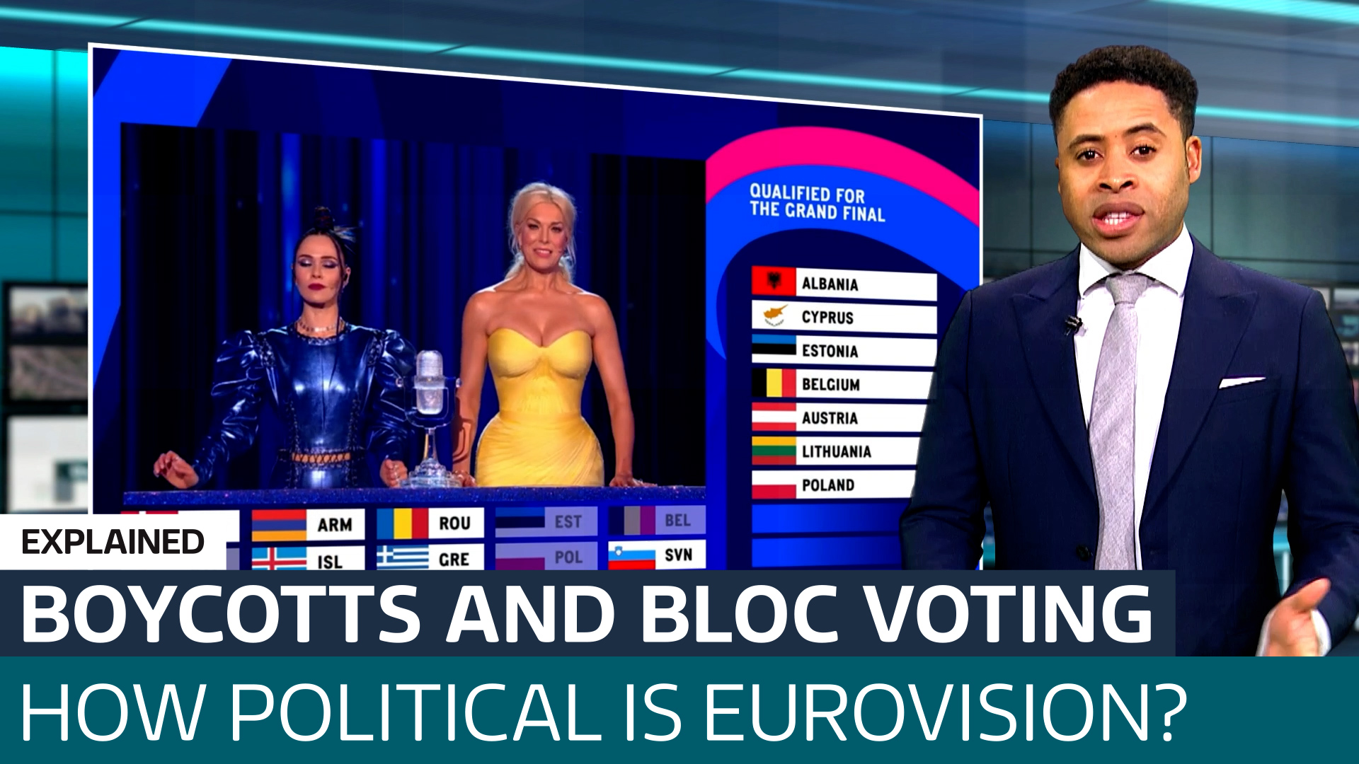 A political history of the self-proclaimed 'apolitical' Eurovision Song ...