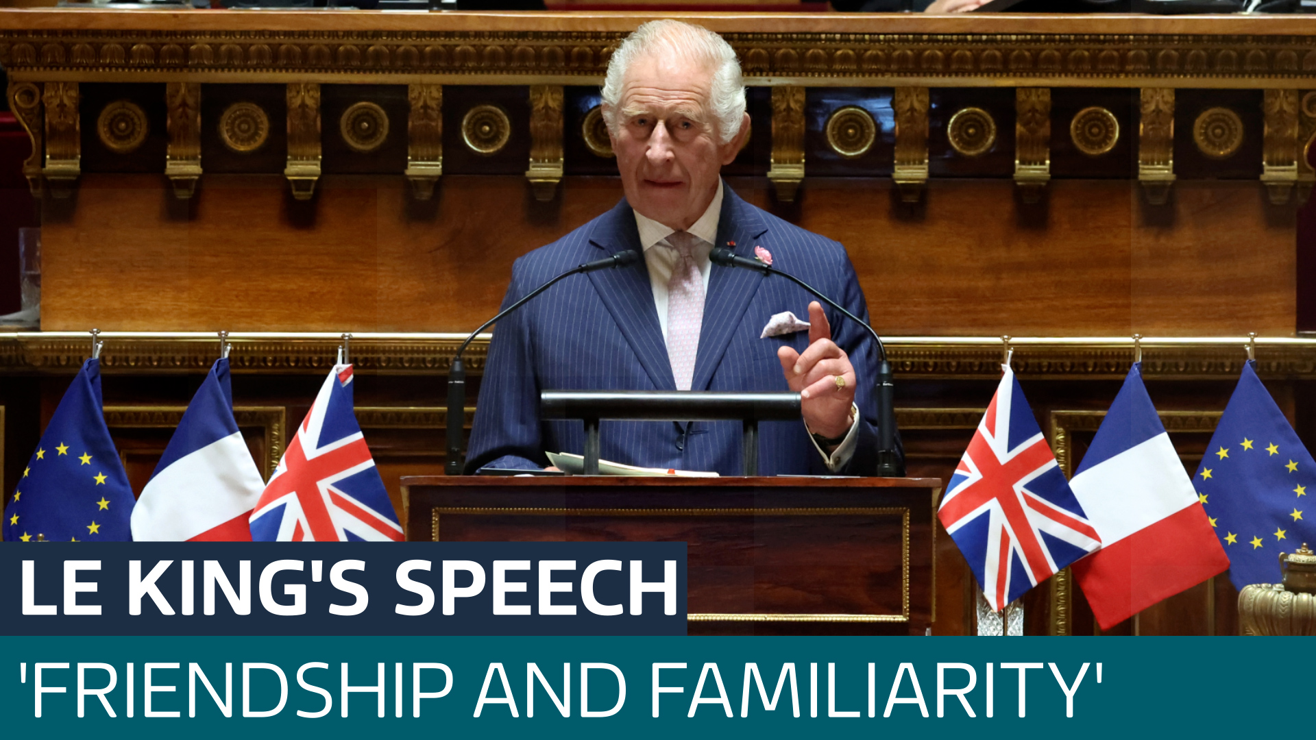 King Charles becomes first ever monarch to address French senate ...
