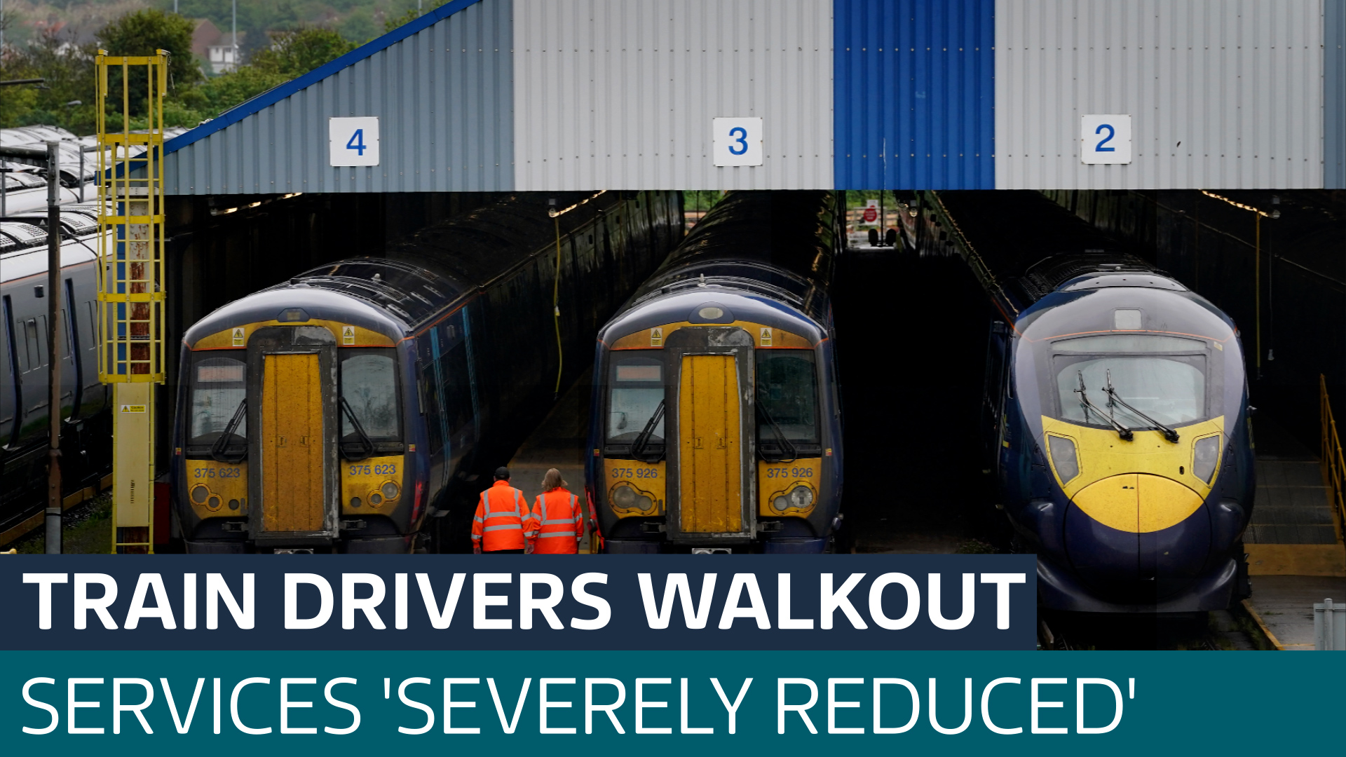 First of three rail strikes this week causes 'huge disruption' - Latest ...