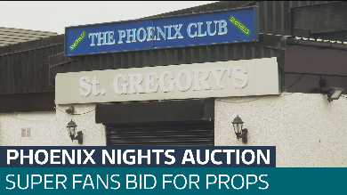 Phoenix Nights fans flock to auction of Peter Kay comedy props - Latest ...