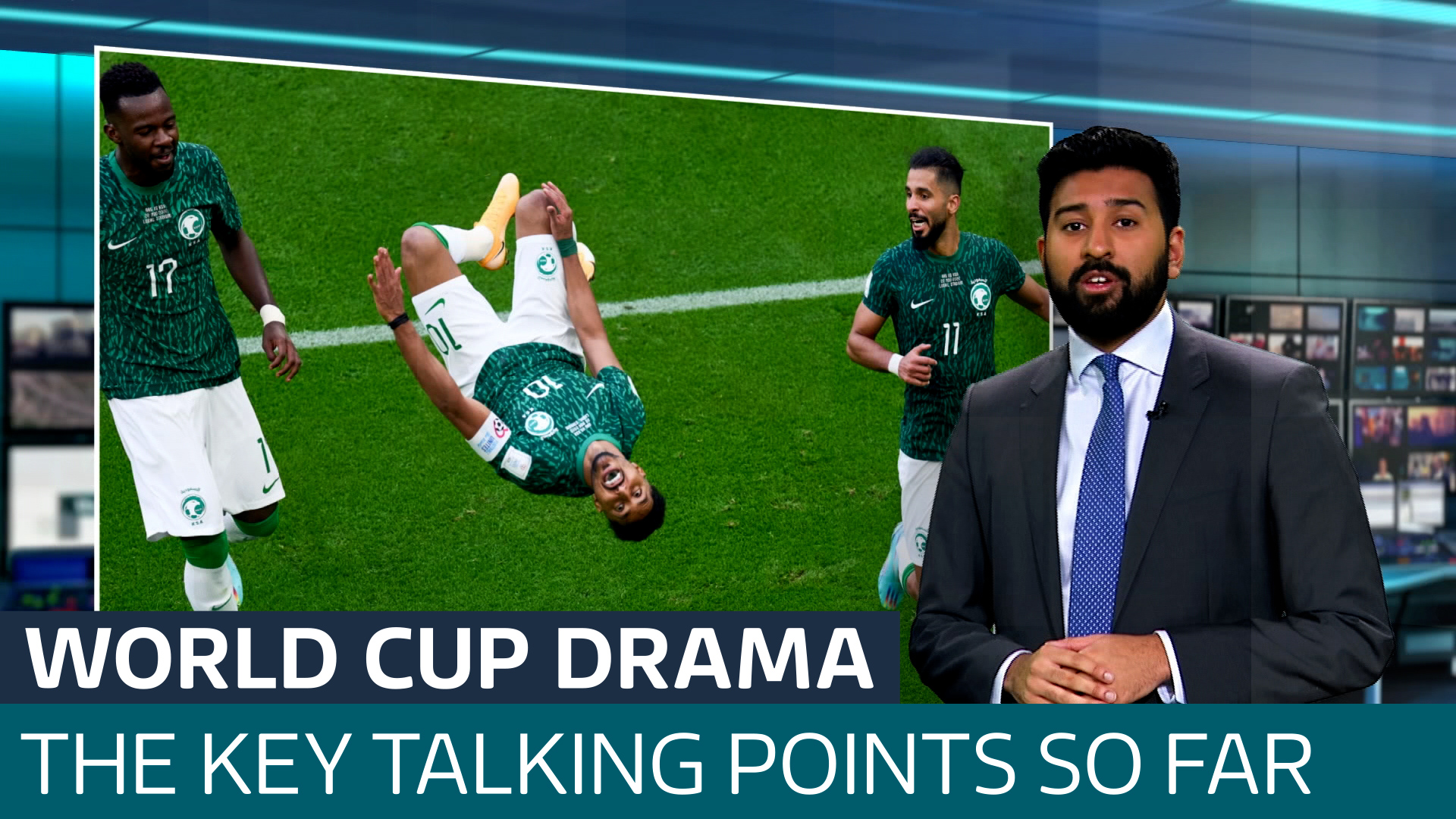 Shocks, surprises and celebrations: The World Cup's key moments so far ...