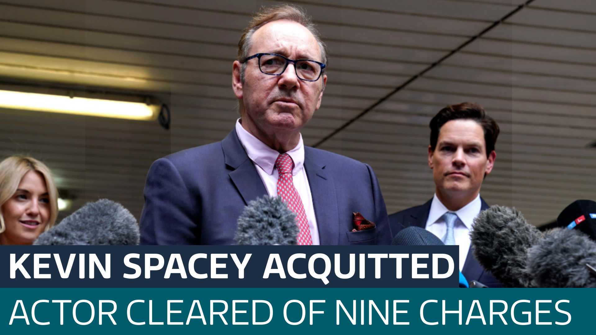 Kevin Spacey found not guilty of sexually assaulting four men - Latest ...
