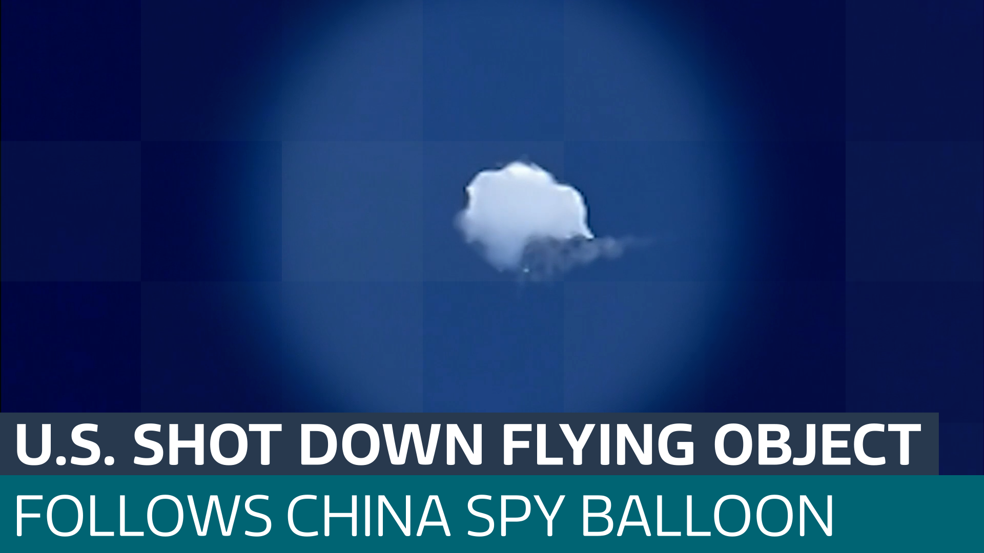 U.S. shoots down unknown flying object off Alaska - Latest From ITV News