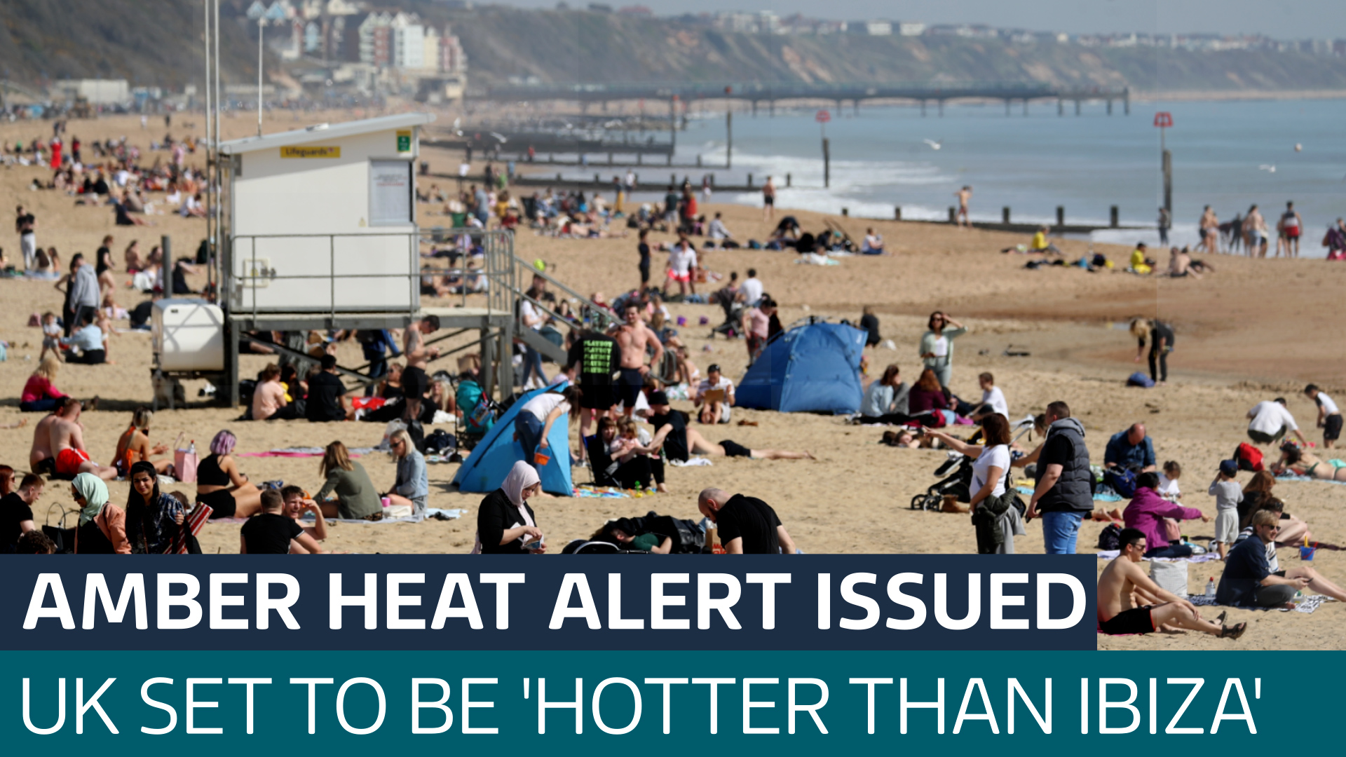 UK heatwave: Amber heat-health alert issued as temperatures soar ...