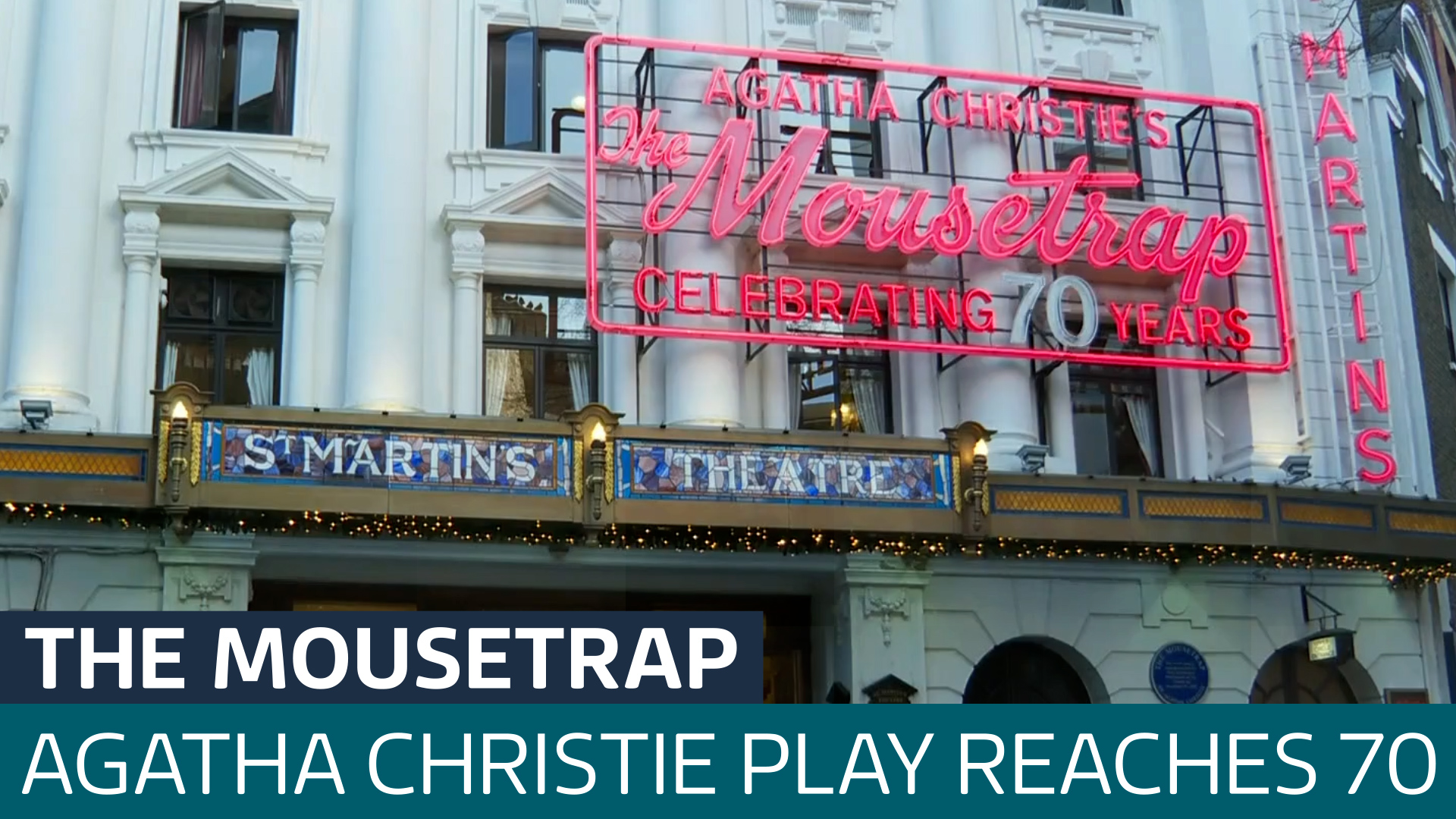 'The Mousetrap' at 70: Iconic play celebrates seven decades on the West ...