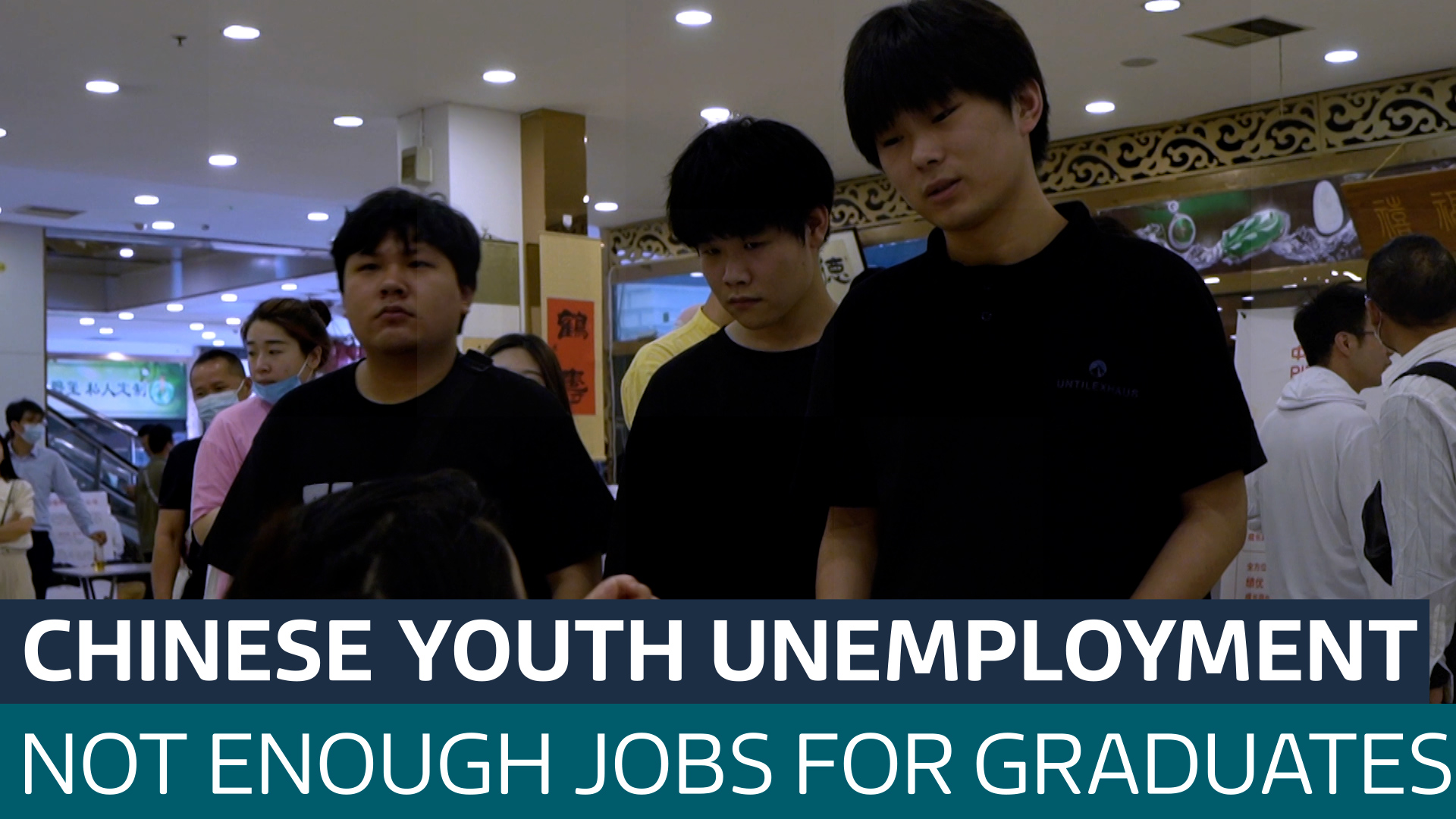 Youth unemployment in China almost doubles since 2019 - Latest From ITV ...