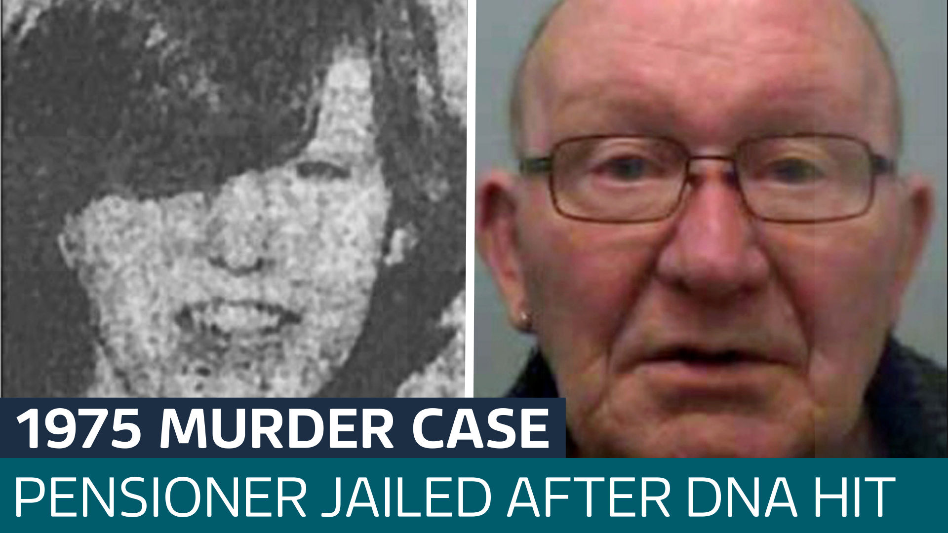 Pensioner jailed for 1975 murder after 'one-in-a-billion' DNA hit ...