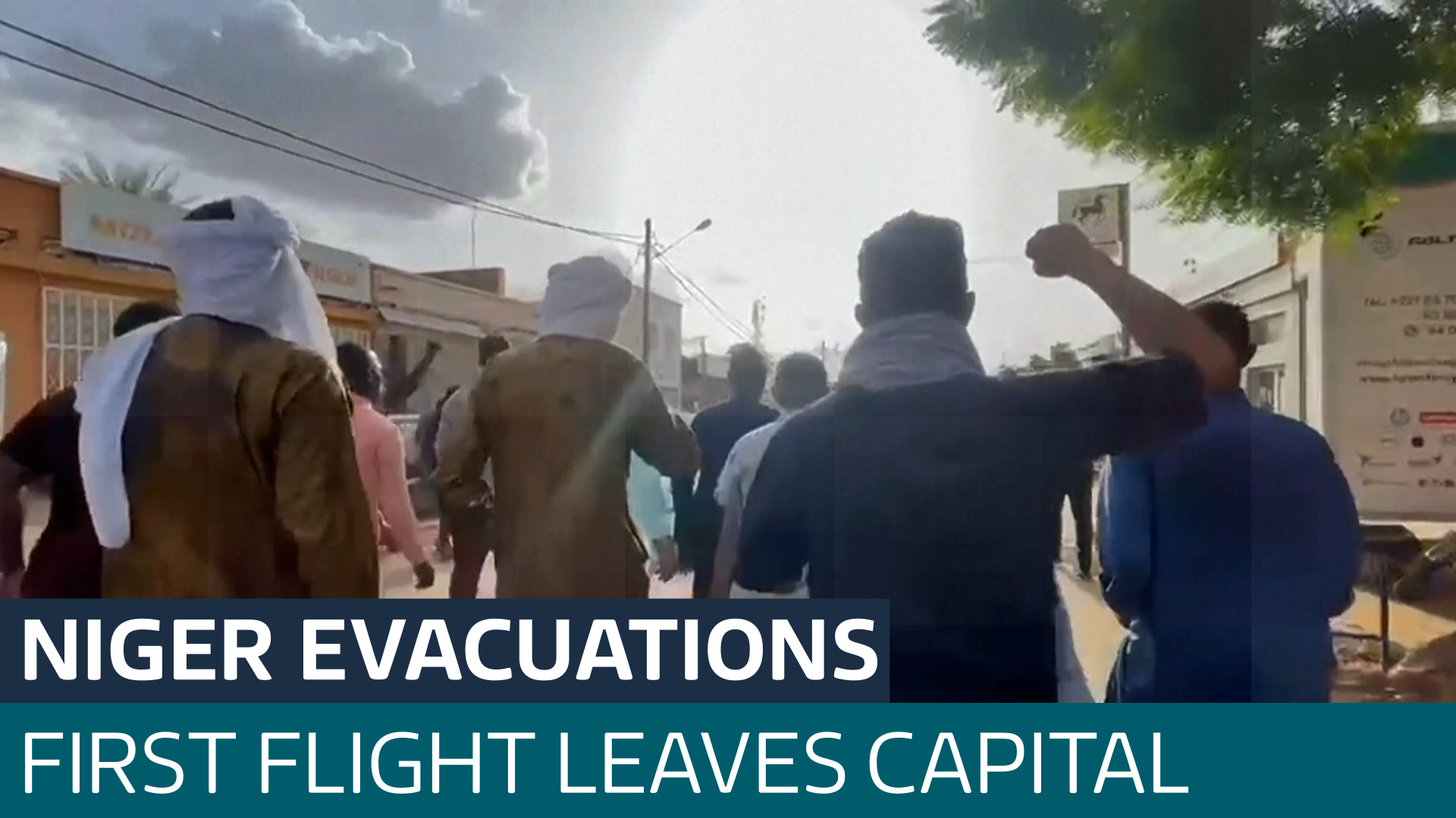 First evacuation flight leaves Niger capital after coup - Latest From ...