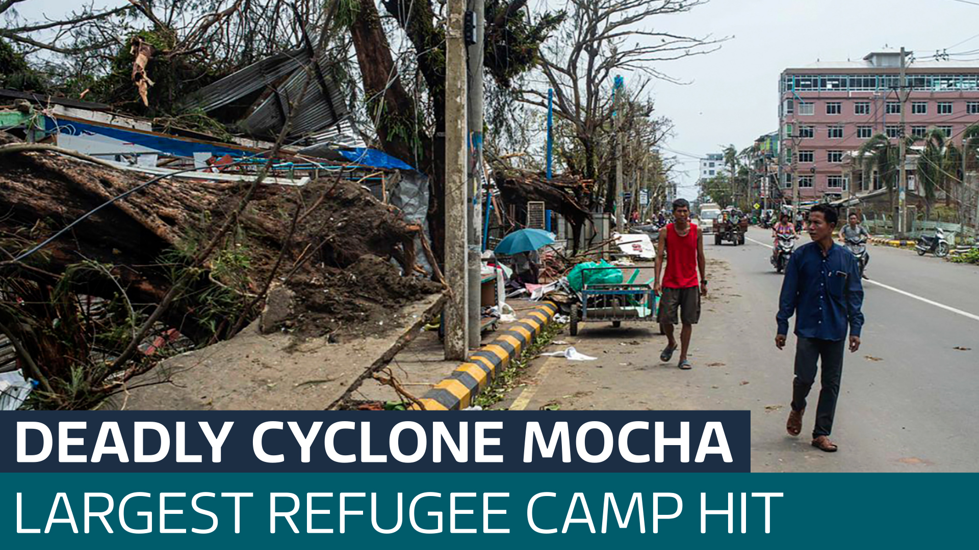 Cyclone Mocha destroys 1,300 shelters in world's largest refugee camp ...