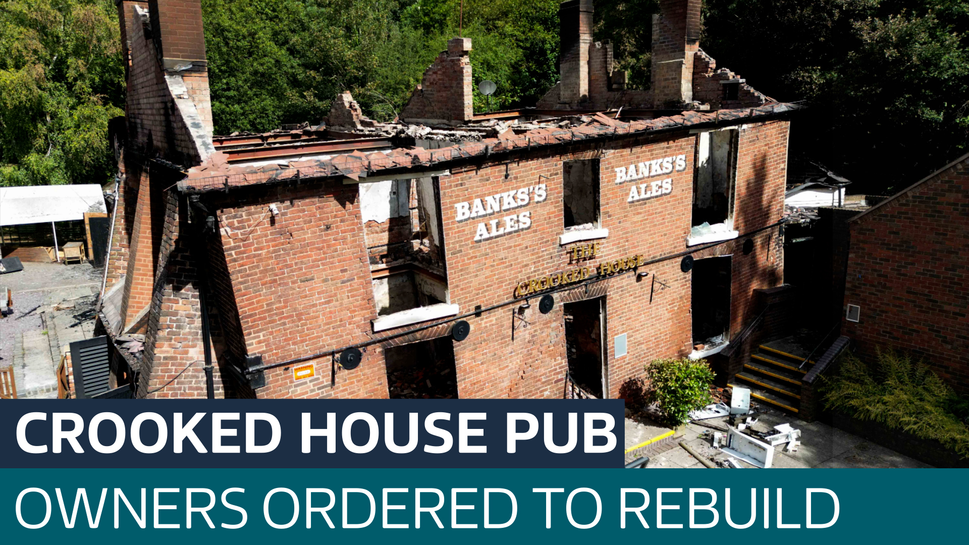 Britain's wonkiest pub to rise from the ashes after local council ...