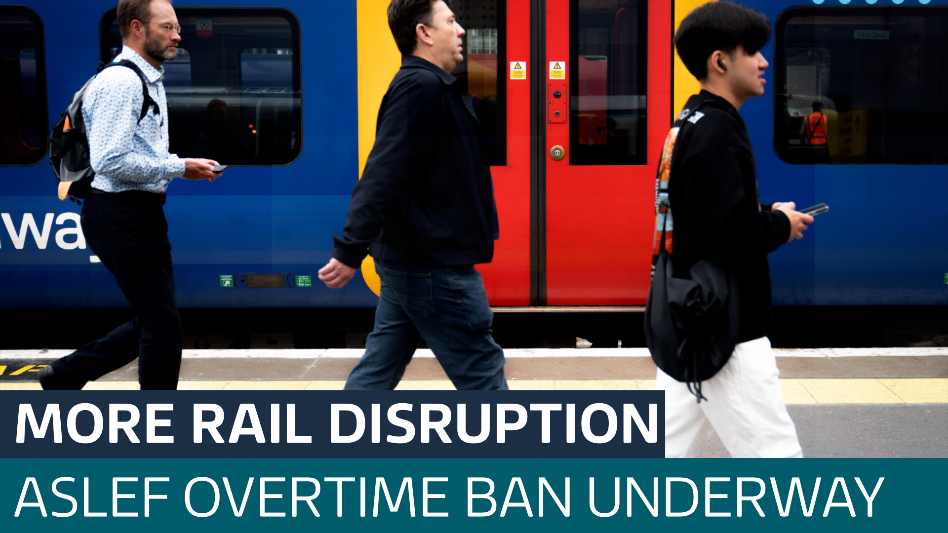 Rail disruption as Aslef union begins new overtime ban - Latest From ...