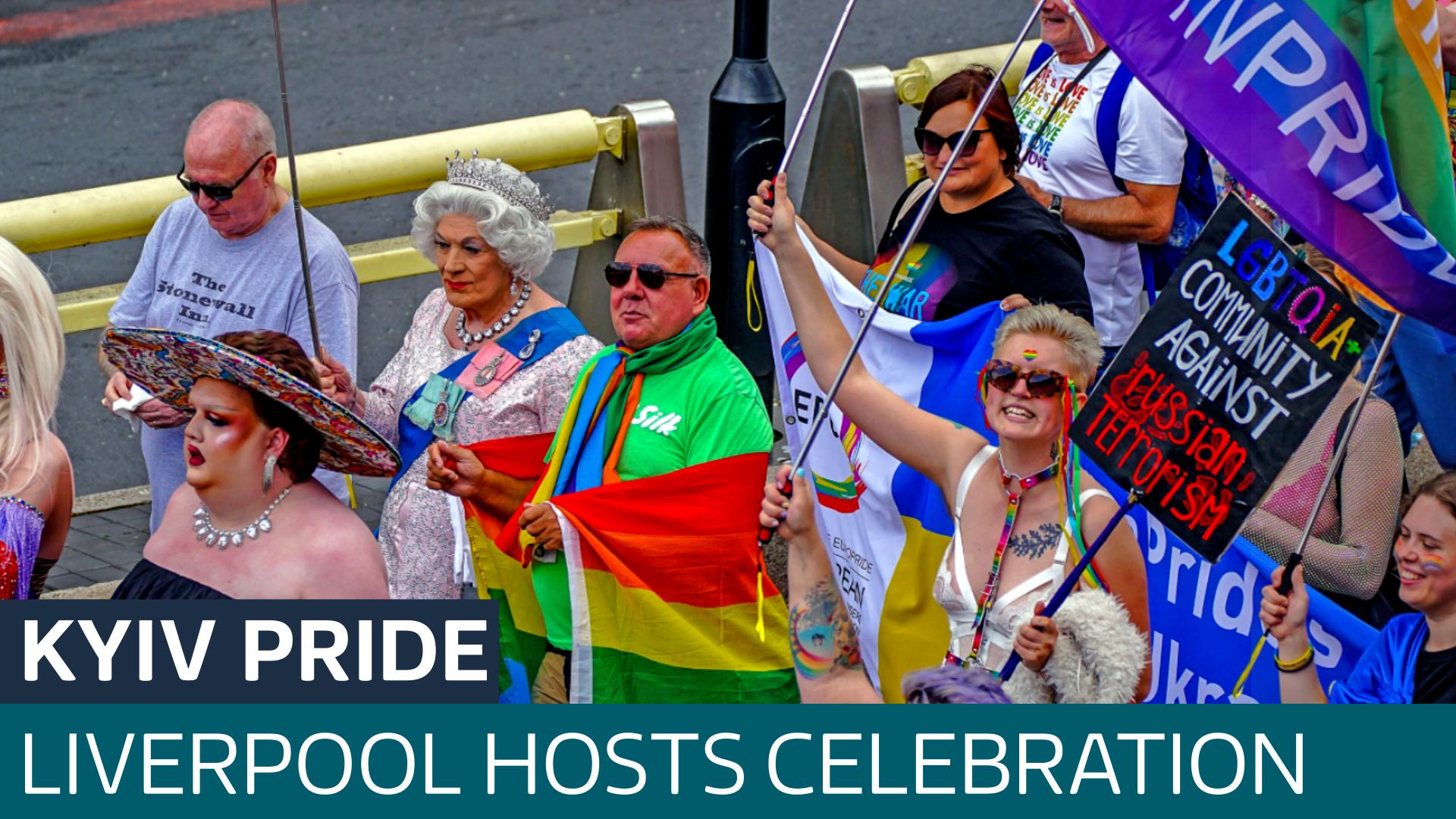 Kyiv Pride: Thousands march through Liverpool as the city hosts Pride ...